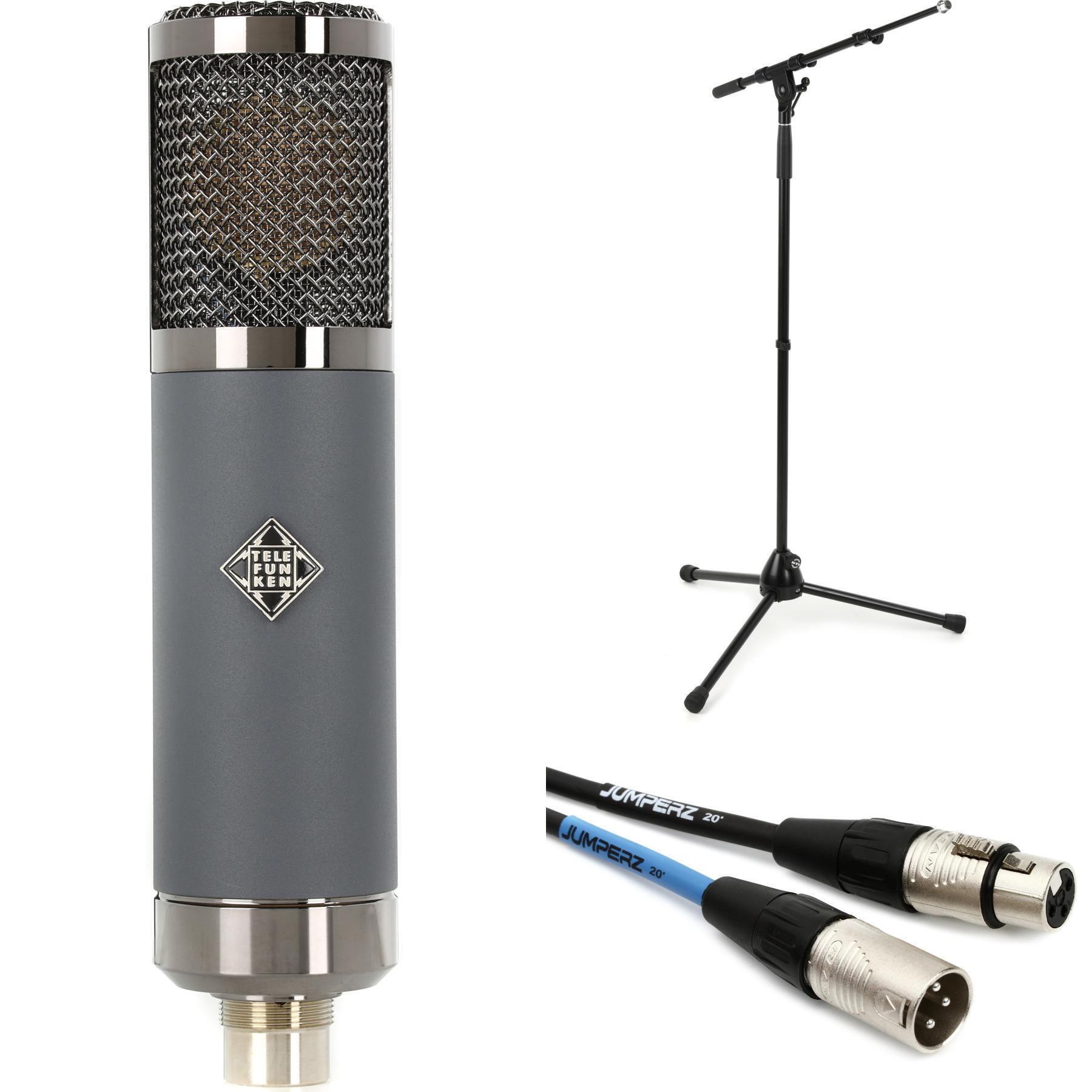 Telefunken TF51 Large-diaphragm Tube Condenser Microphone Bundle with ...