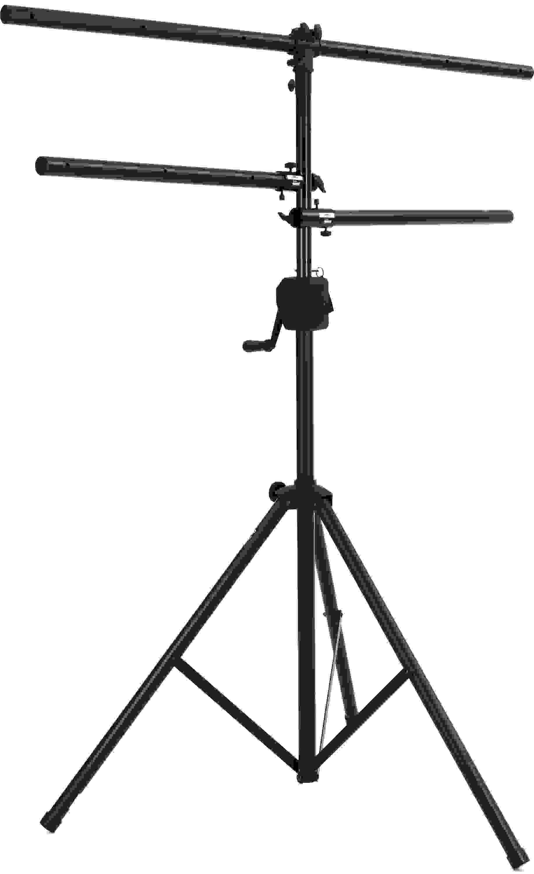 On-Stage LS7805QIK Power Crank-Up Lighting Stand with Side Bars ...