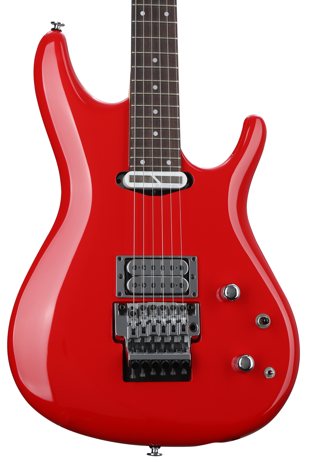 Ibanez Joe Satriani Signature JS2480 - Muscle Car Red | Sweetwater
