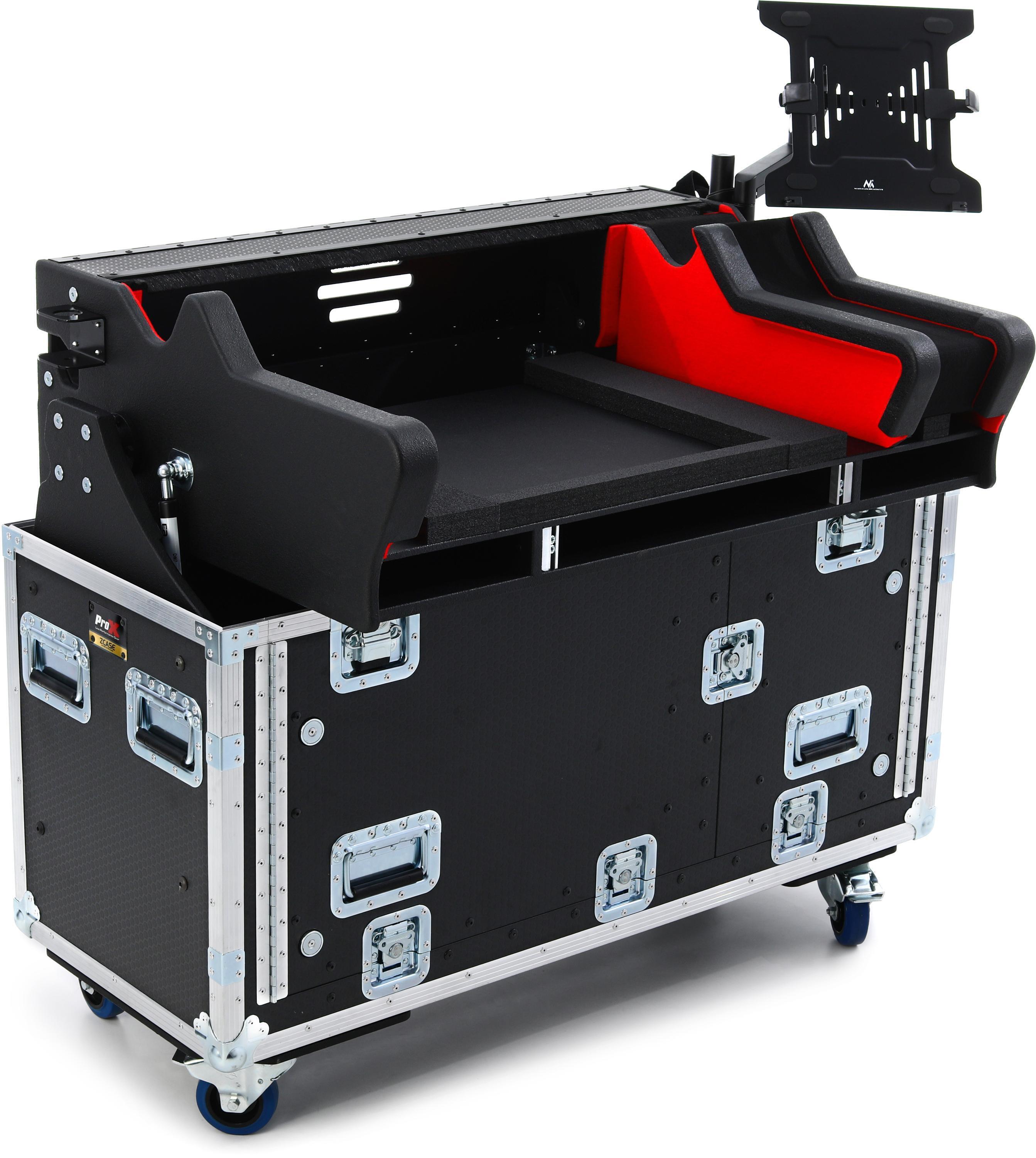 ProX ZCase Flip-Ready Hydraulic Console Case for Yamaha DM7/DM7-EX ...