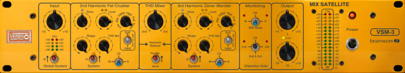 Brainworx Vertigo VSM-3 Saturation Plug-in | Sweetwater