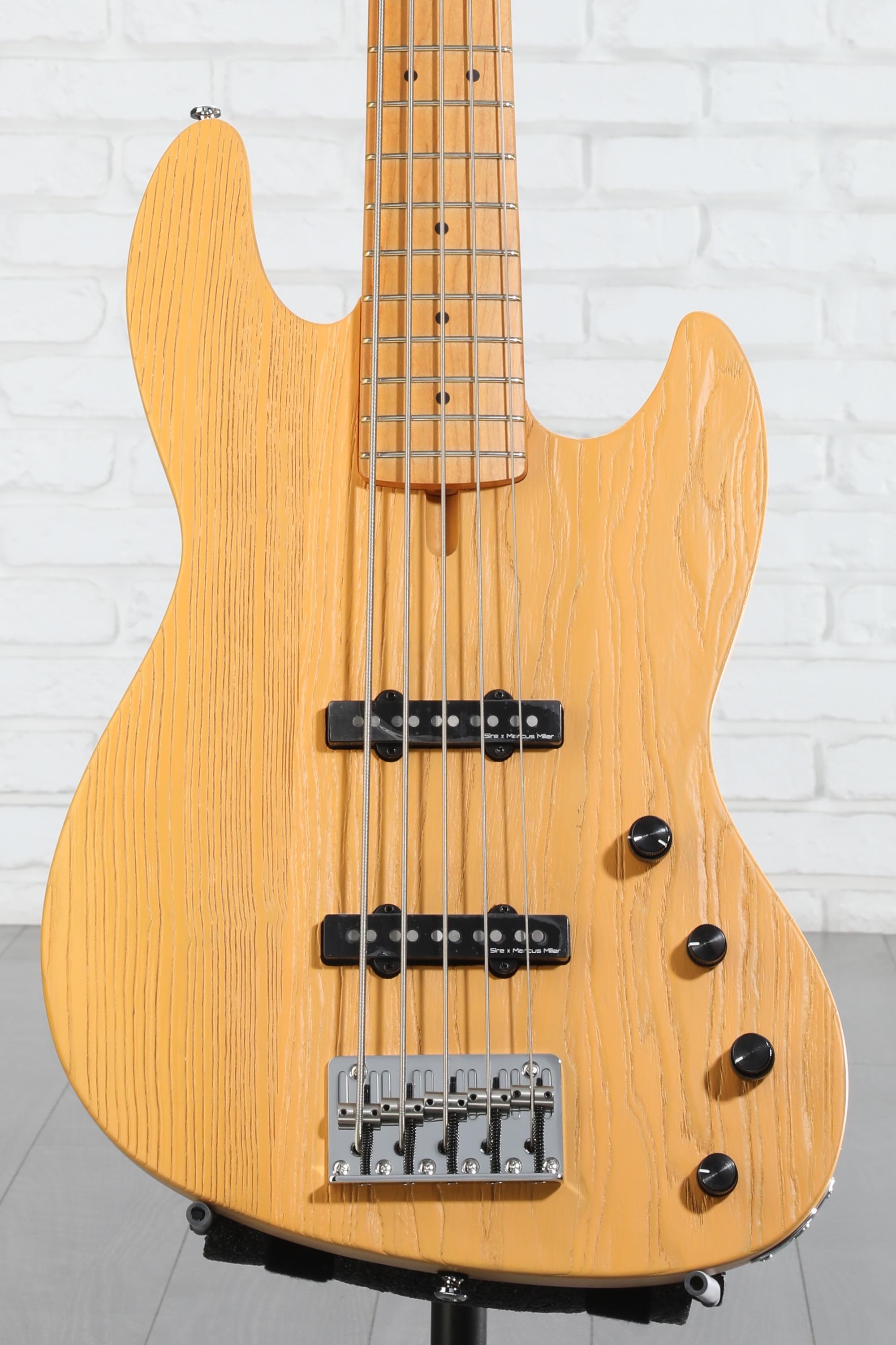 Sire Marcus Miller V6 5-string Electric Bass Guitar - Butterscotch ...