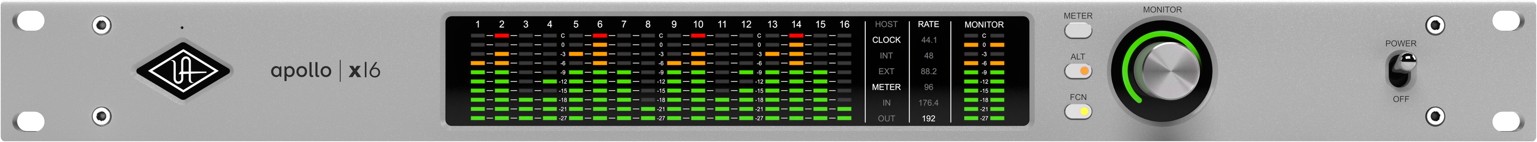 Universal Audio Apollo x16 Gen 2 Essentials+ 18x20 Thunderbolt Audio ...