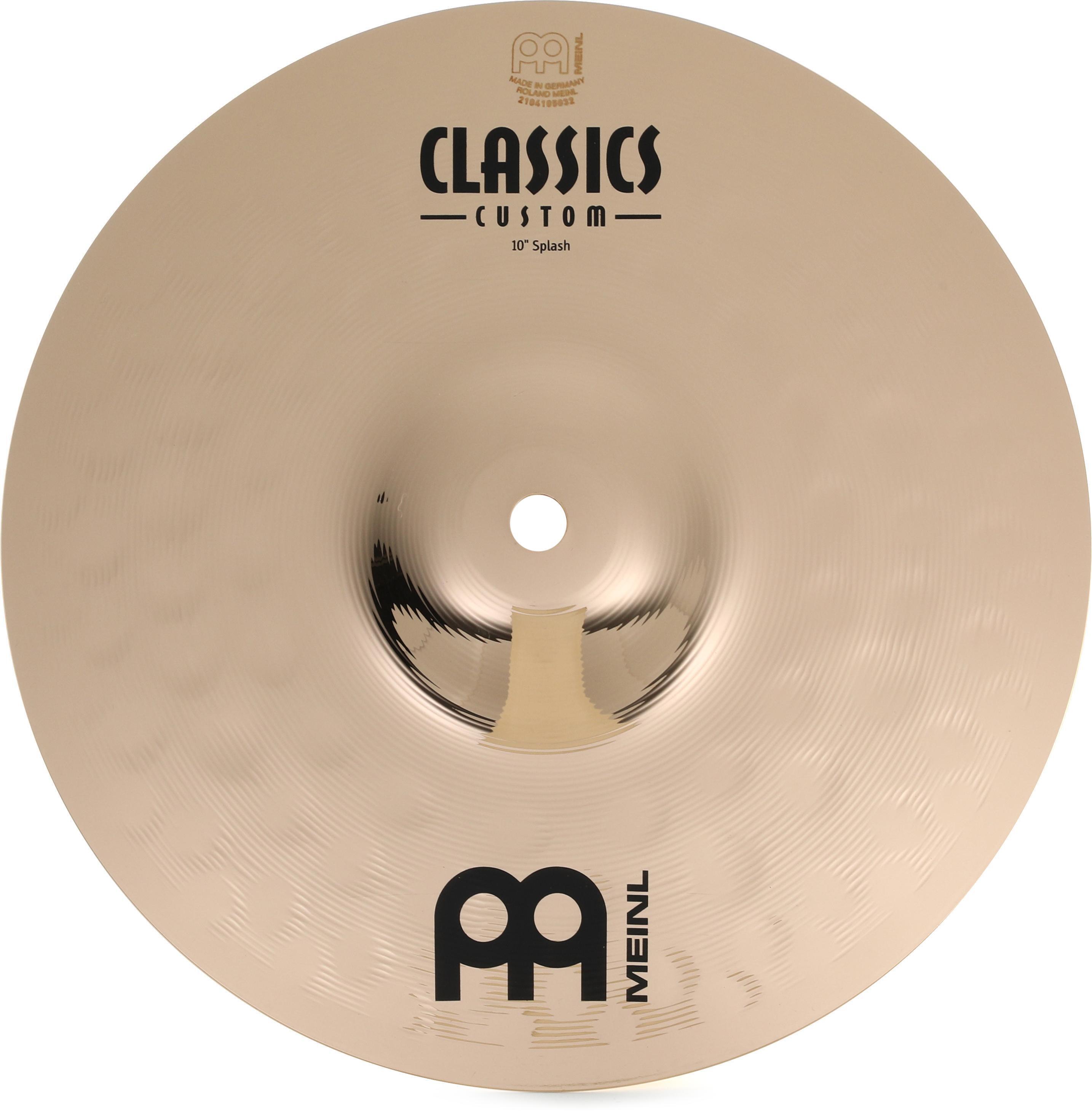 Meinl Cymbals 10 inch Classics Custom Splash Cymbal | Sweetwater