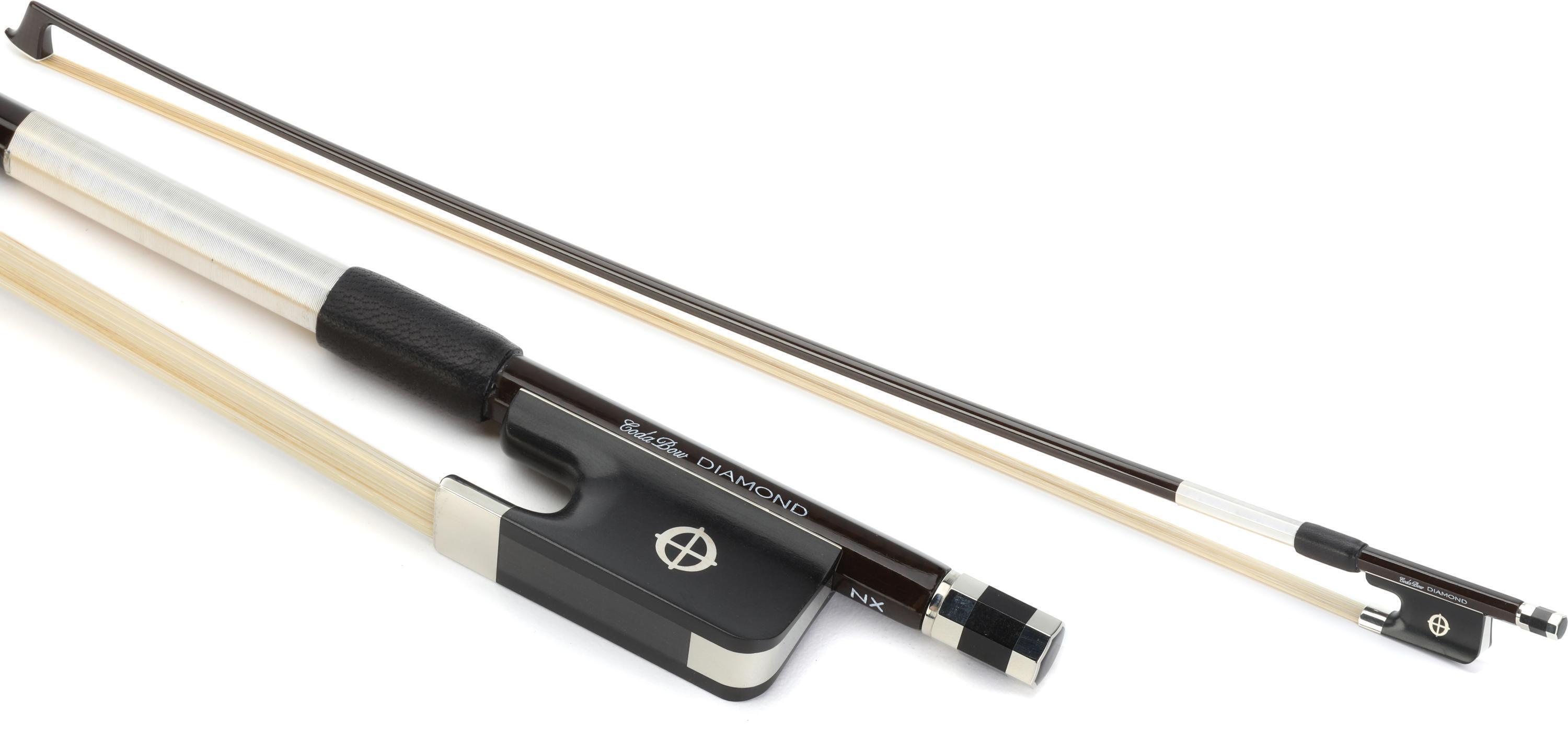 CodaBow Diamond NX Intermediate Viola Bow - 4/4 Size | Sweetwater