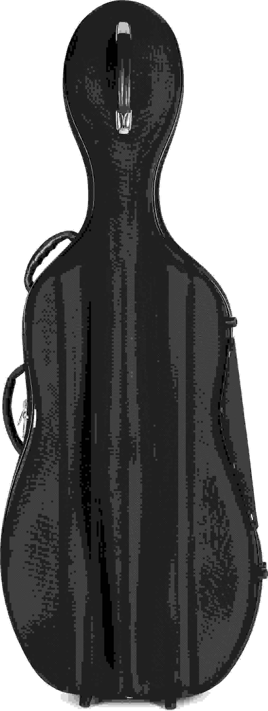 Howard Core CC490W Cello Case - Black, 4/4 Size | Sweetwater