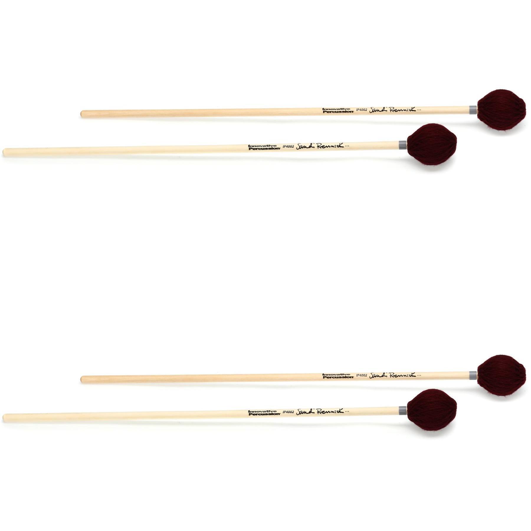 Innovative Percussion IP4002 Sandi Rennick Medium Marimba Mallets ...