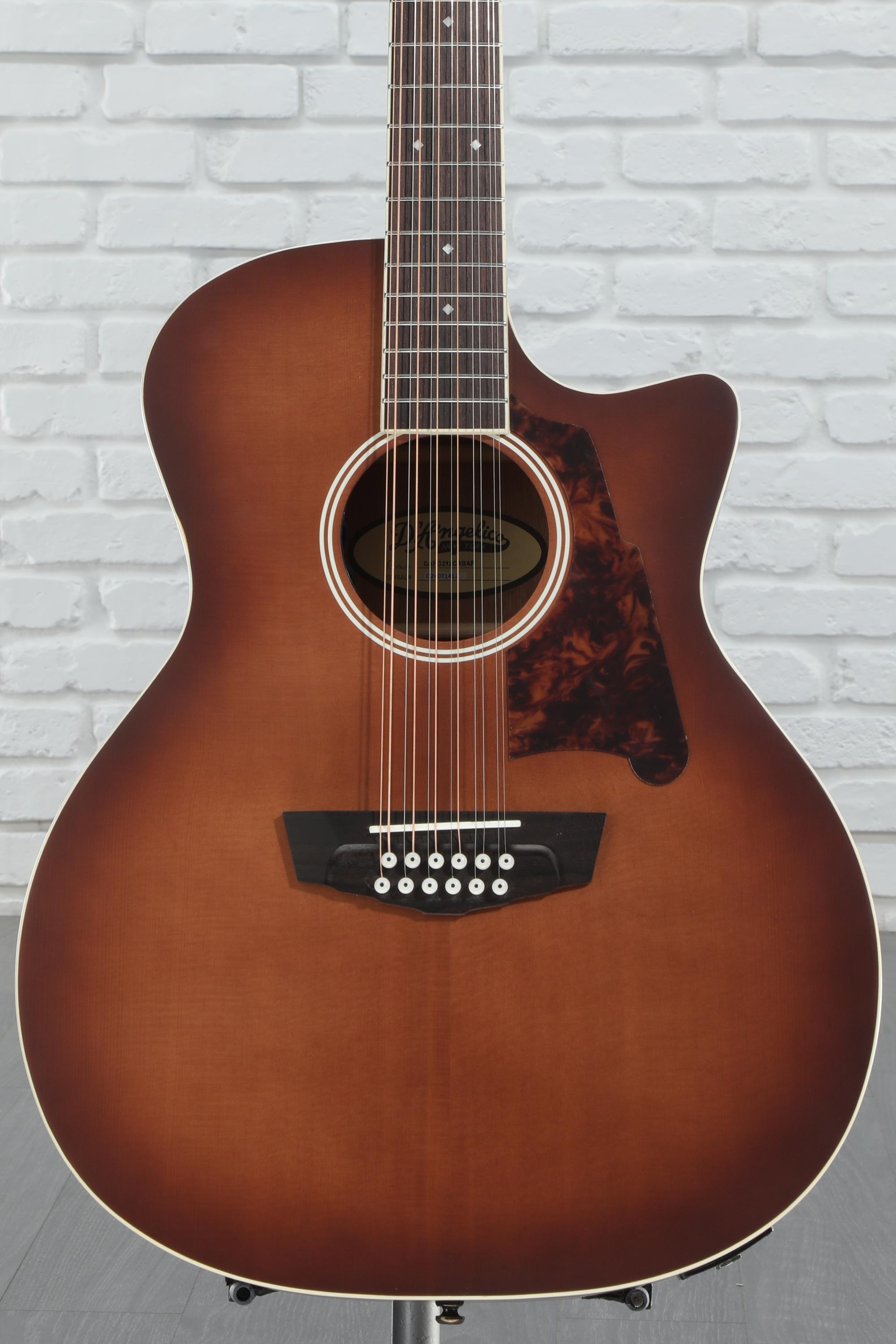 D'Angelico Premier Fulton 12-string Acoustic-electric Guitar - Caramel ...