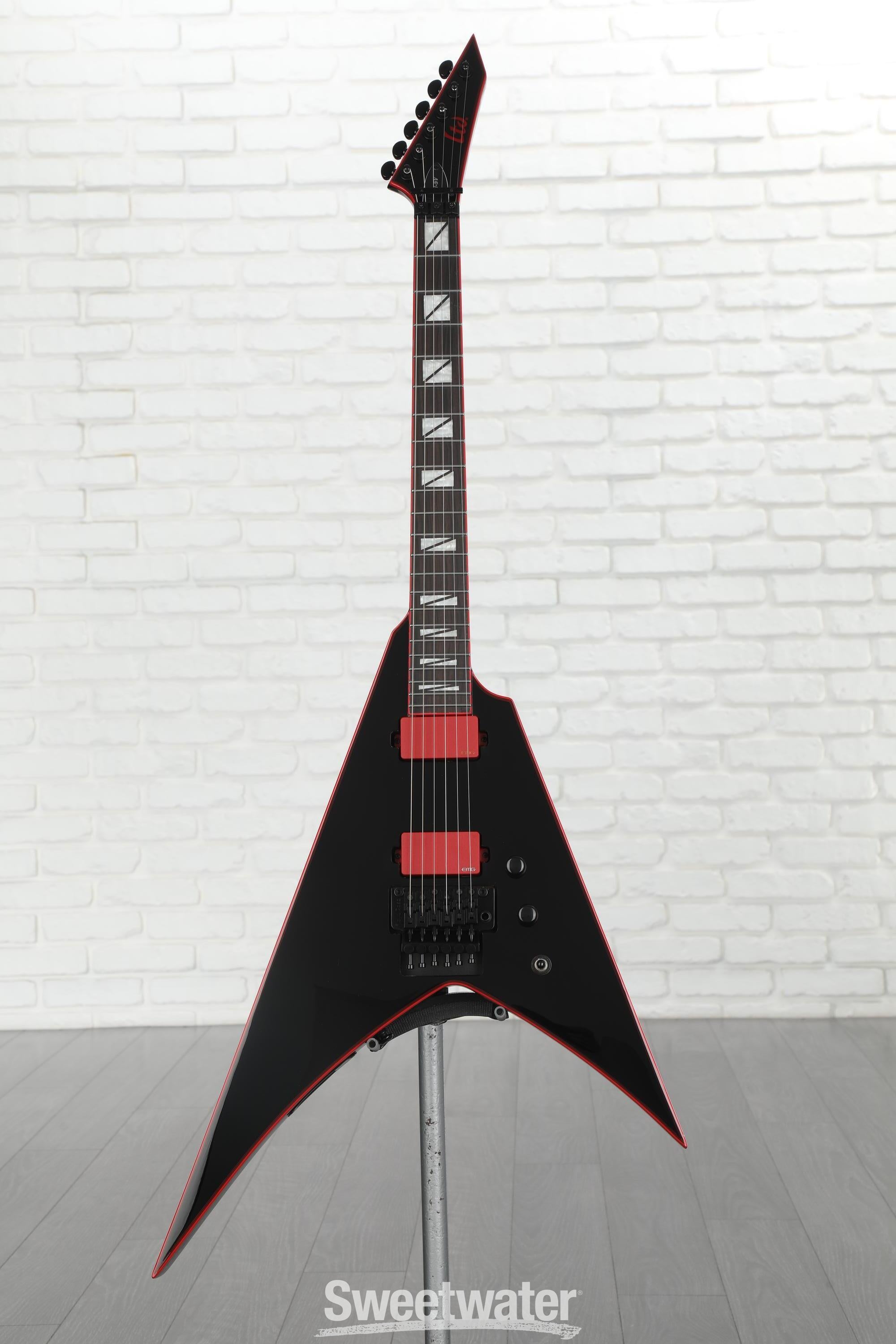 ESP LTD Gary Holt GH-SV Signature Electric Guitar - Black | Sweetwater