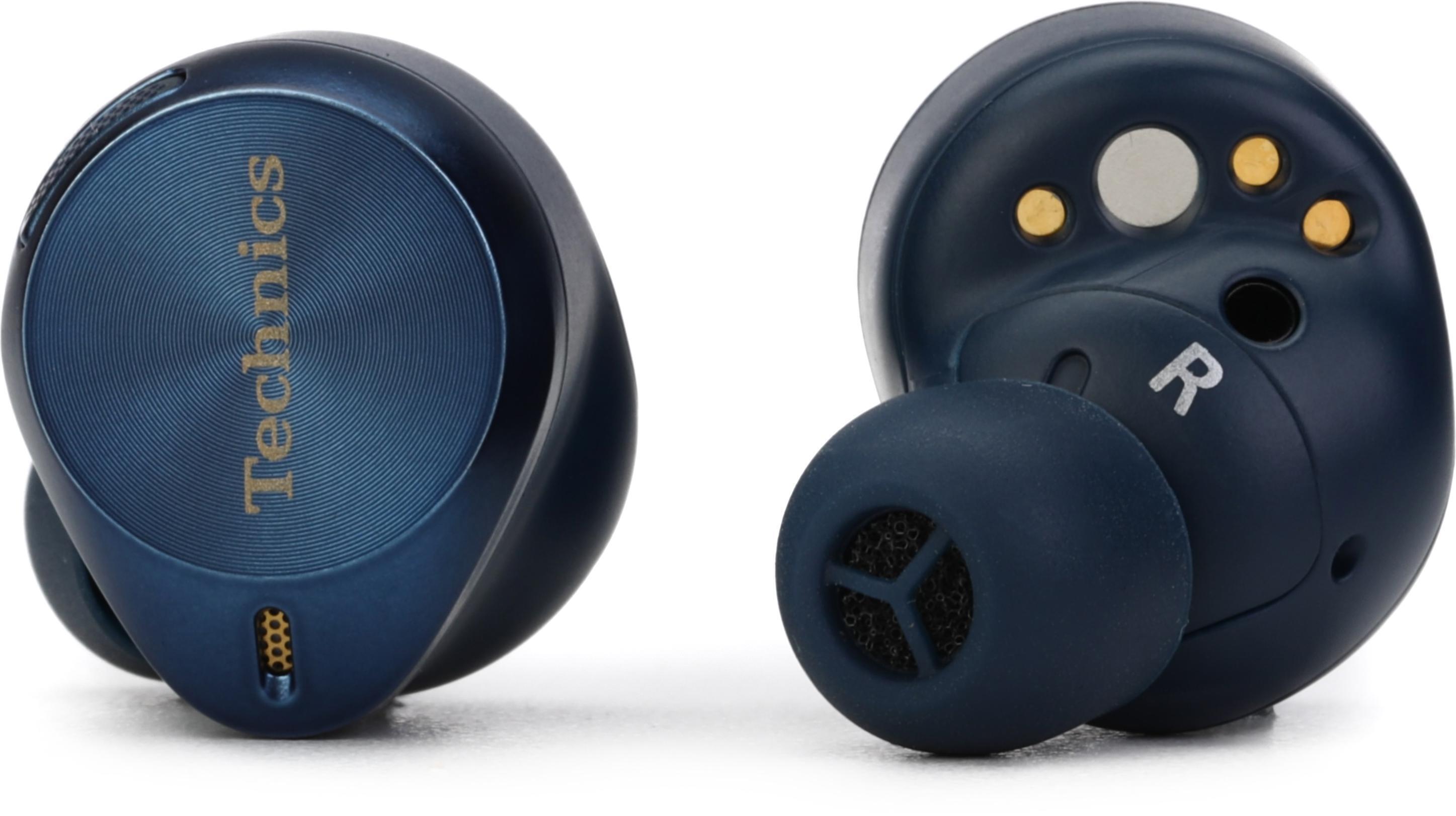 Technics AZ80 True Wireless Noise-canceling Earbuds - Midnight Blue ...