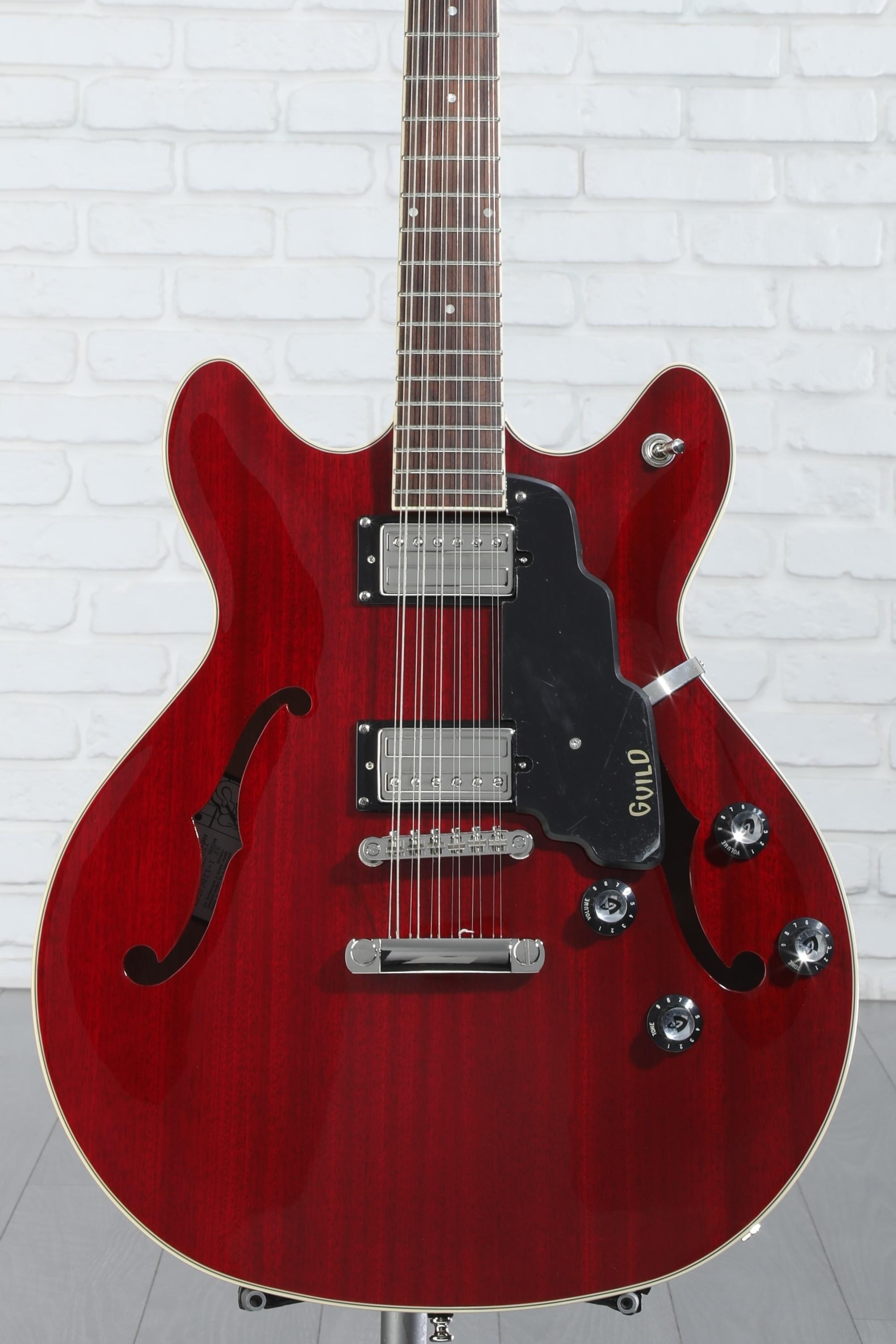 Guild Starfire I 12-ST 12-string Semi-hollow Electric Guitar - Cherry ...
