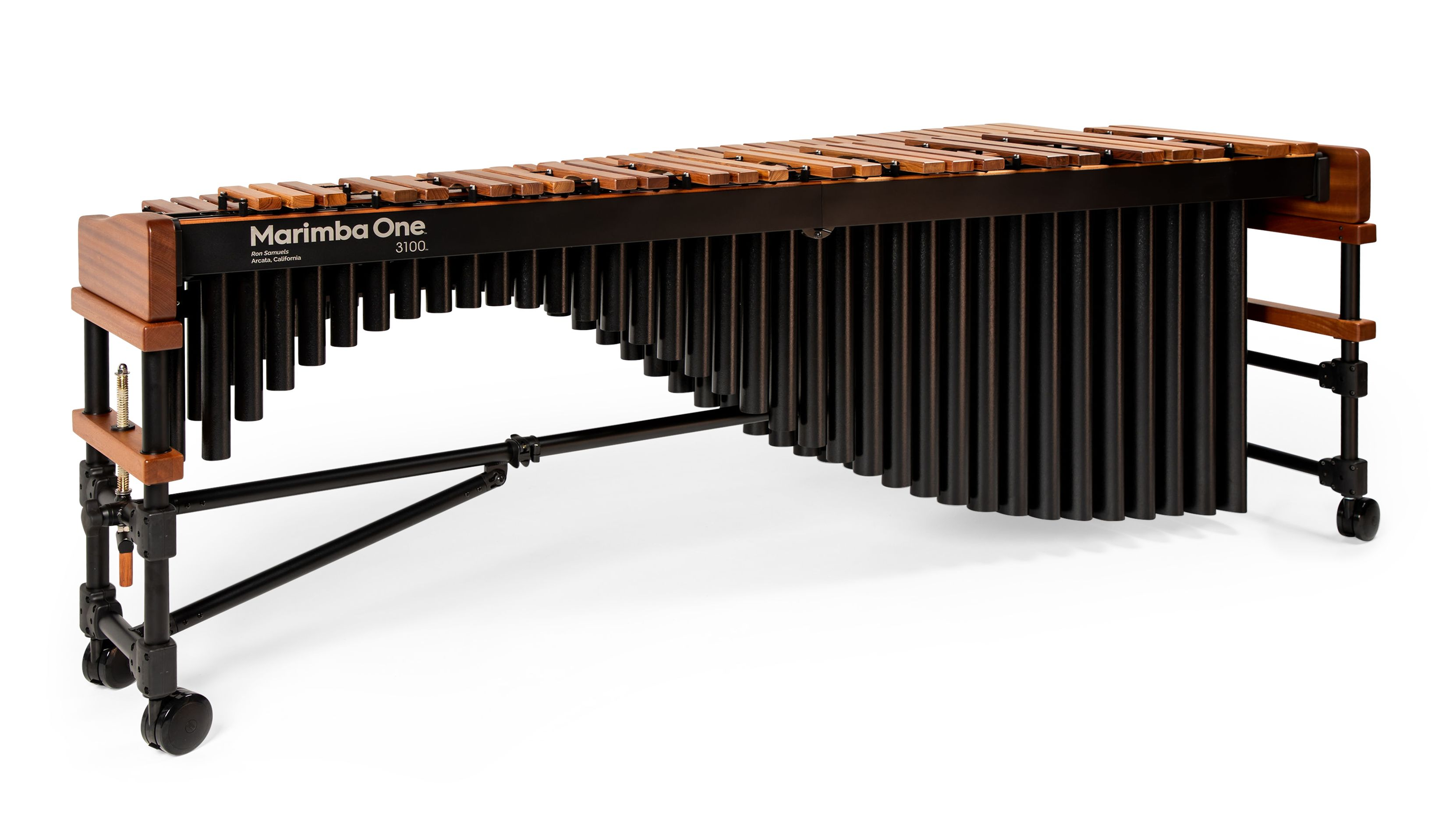 Marimba One 5.0-Octave 3100 Marimba - Black Classic Resonators and ...