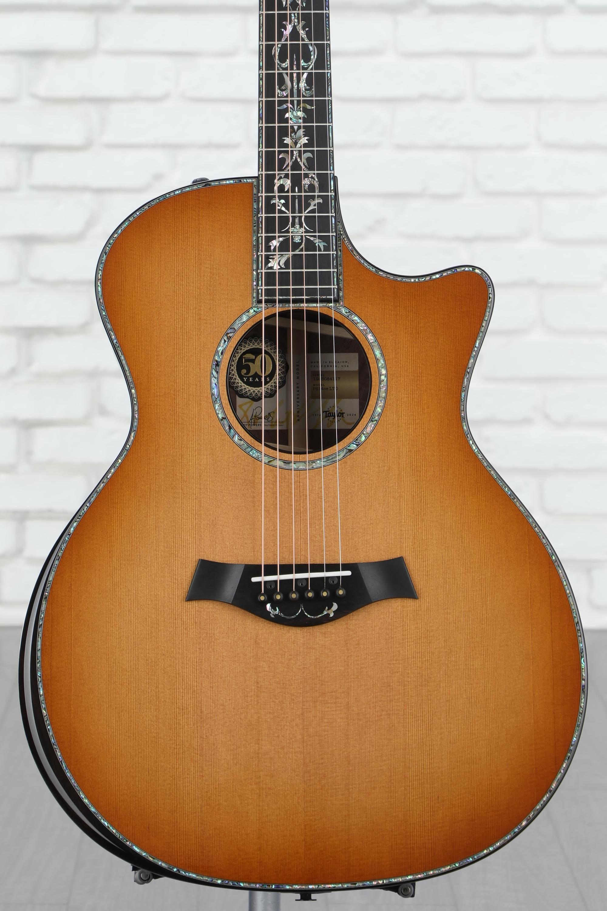 Taylor 50th-anniversary PS14ce LTD and Circa 74 Amplifier Bundle ...