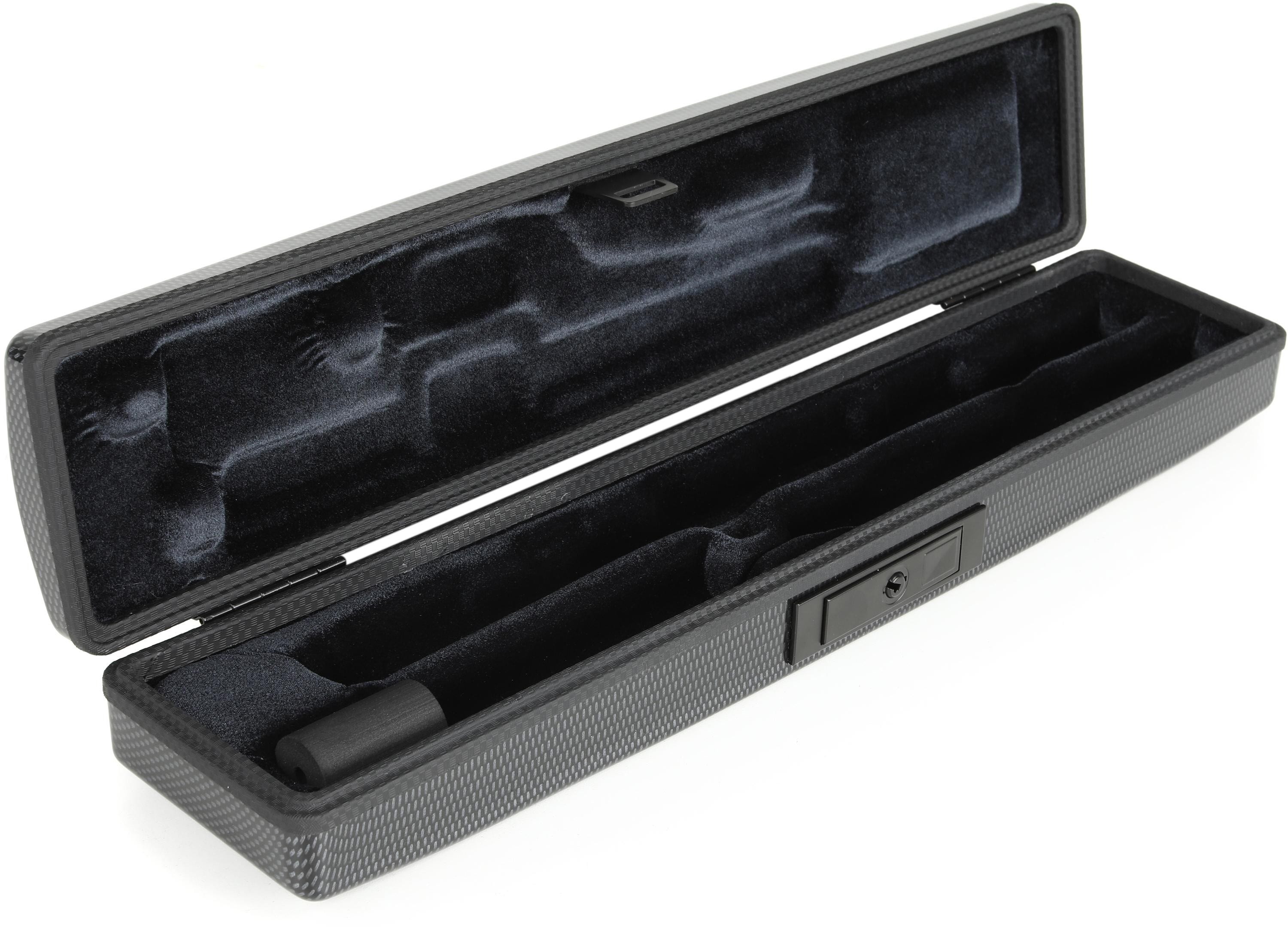 BAM 4019XLC Hightech Slim Flute Case - Black Carbon Look | Sweetwater