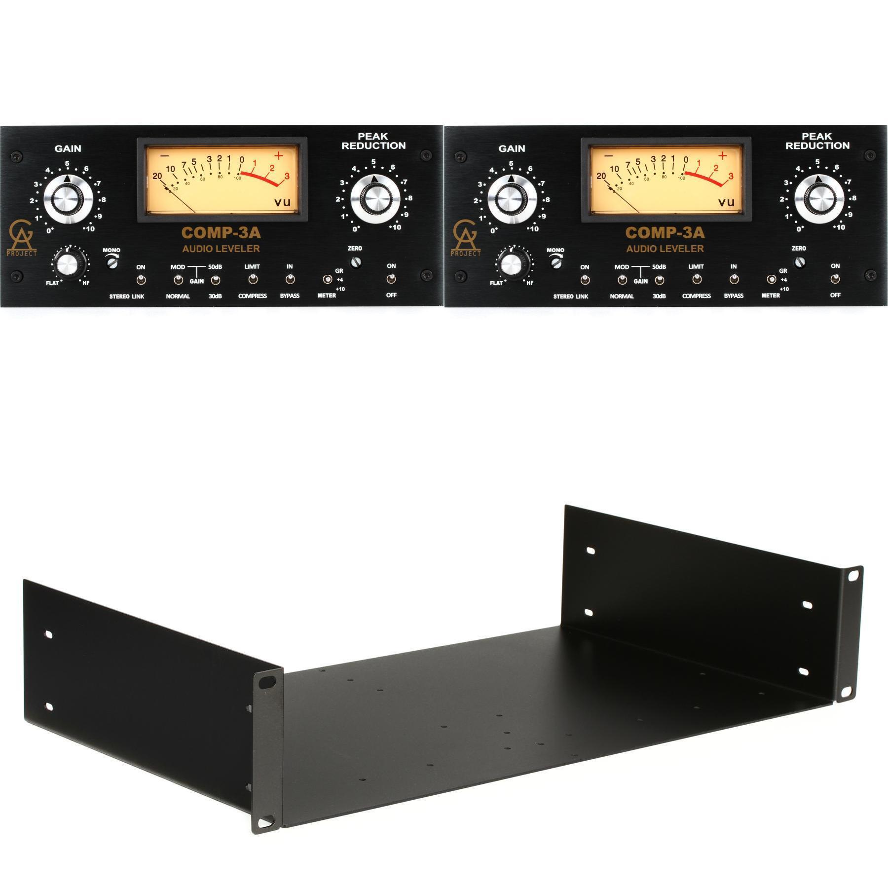Golden Age Project Comp-3A Vintage Style Optical Compressor (Pair) with ...