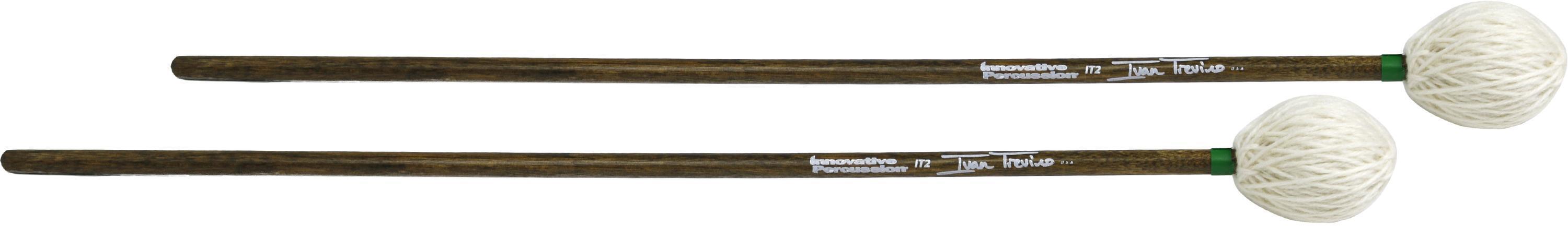 Innovative Percussion IT2 Ivan Trevino Marimba Mallets - Medium Dark ...