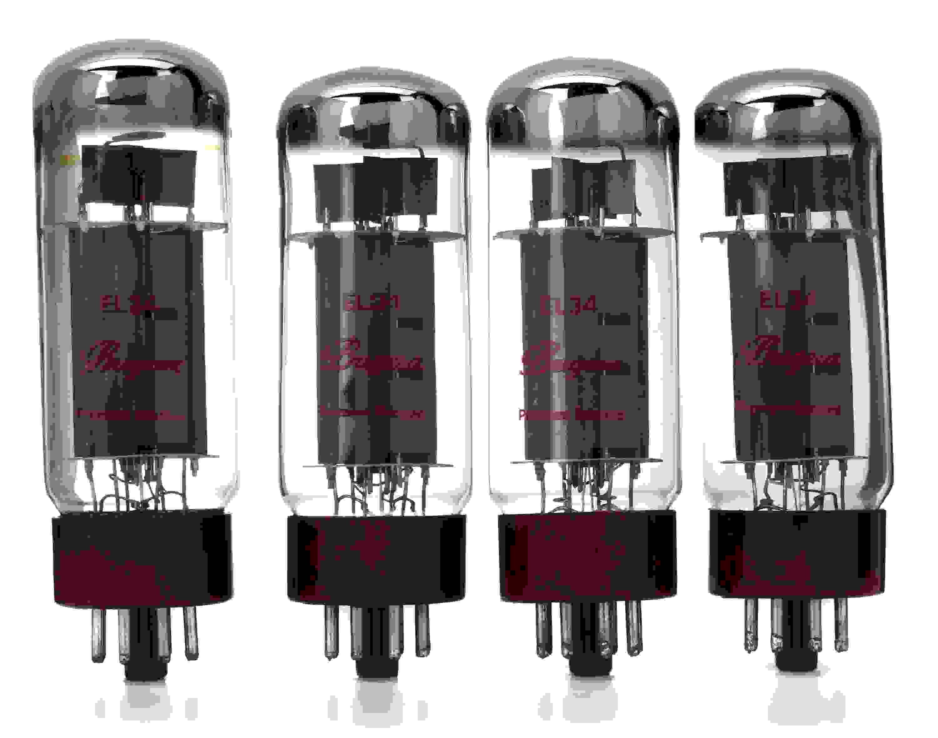 Bugera EL34 Power Tubes - Matched Quartet | Sweetwater