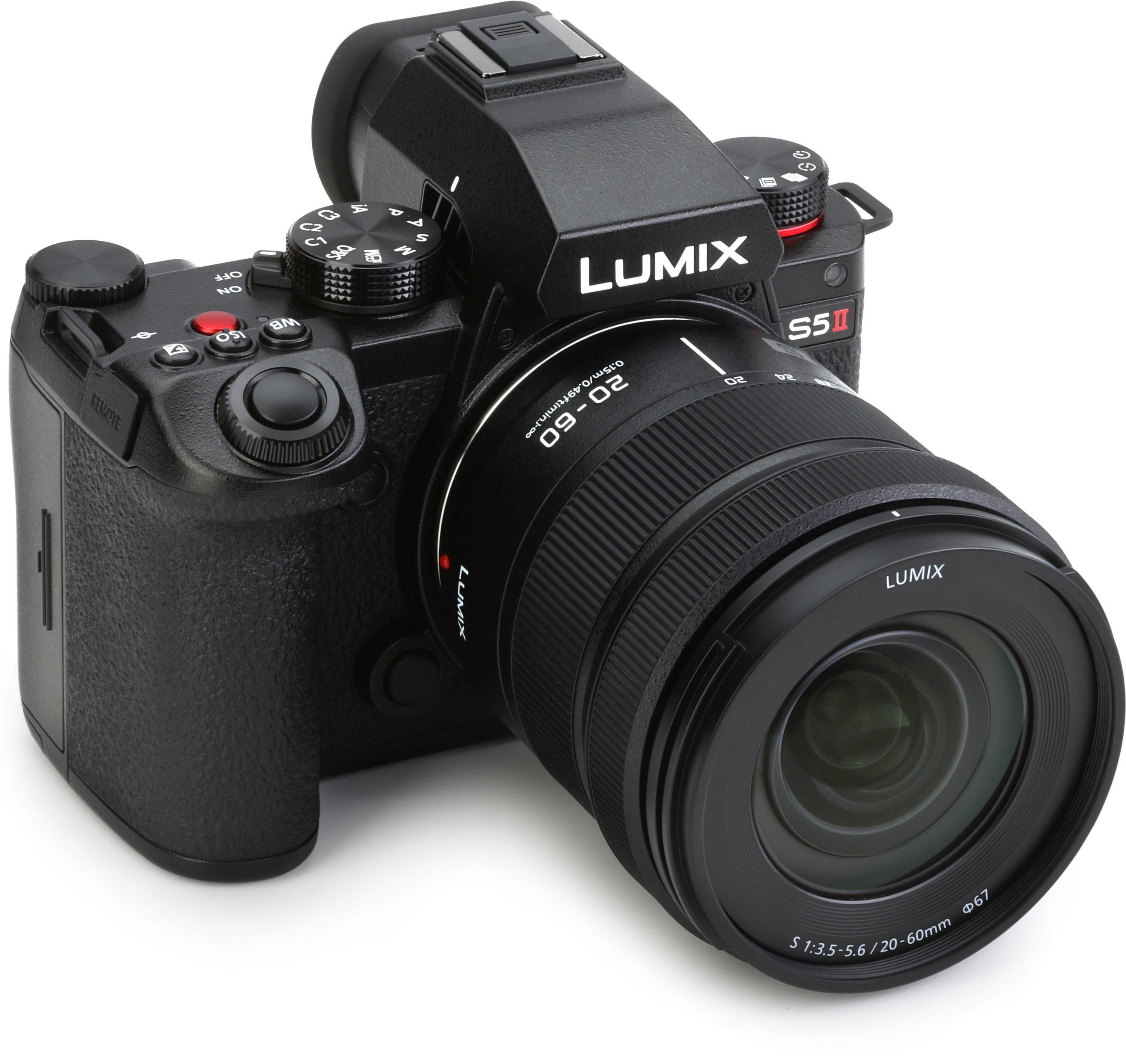 Panasonic Lumix S5M2 Full Frame Mirrorless Camera with 20-60mm Lens | Sweetwater