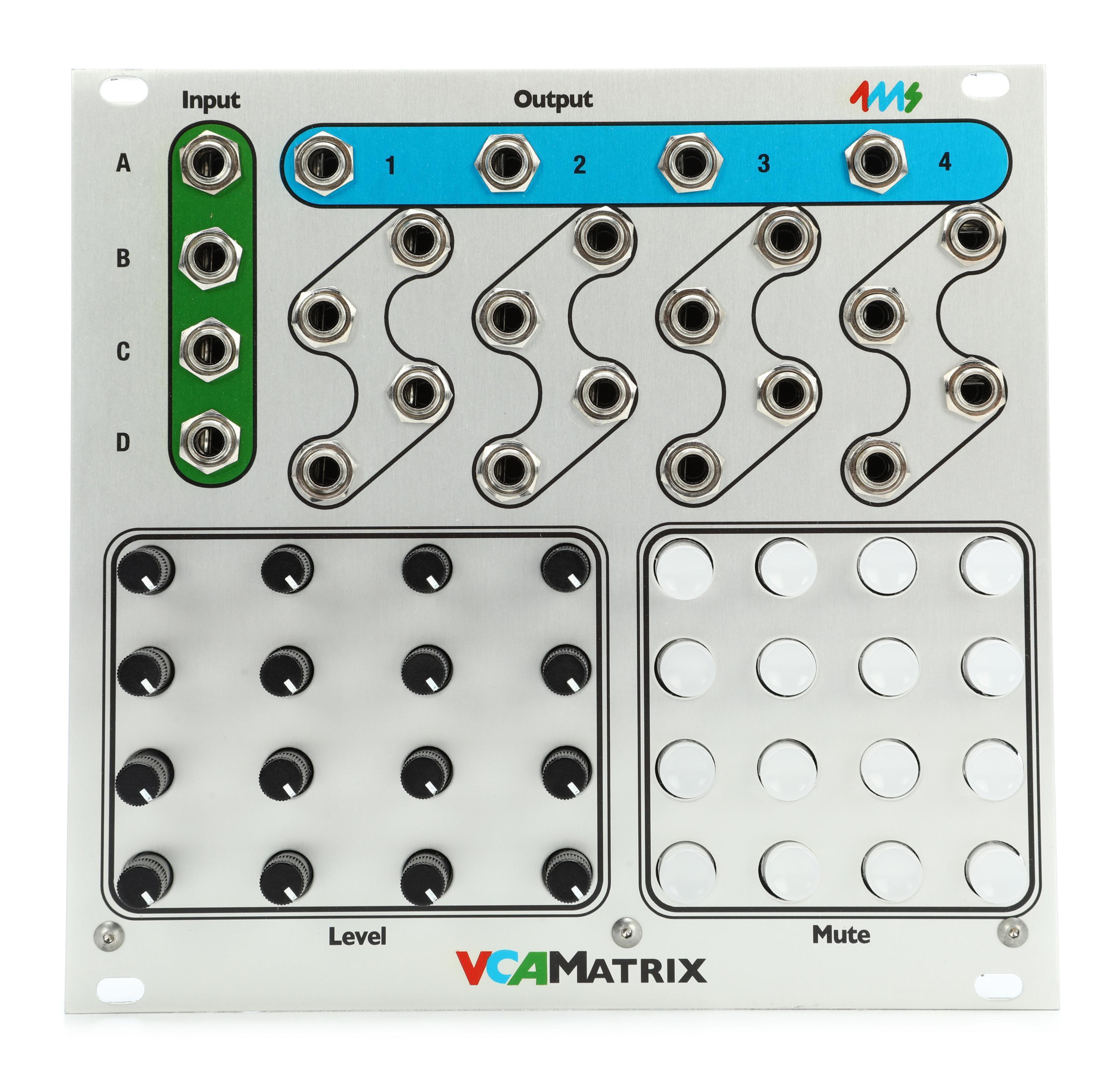 4ms VCA Matrix Eurorack Module | Sweetwater