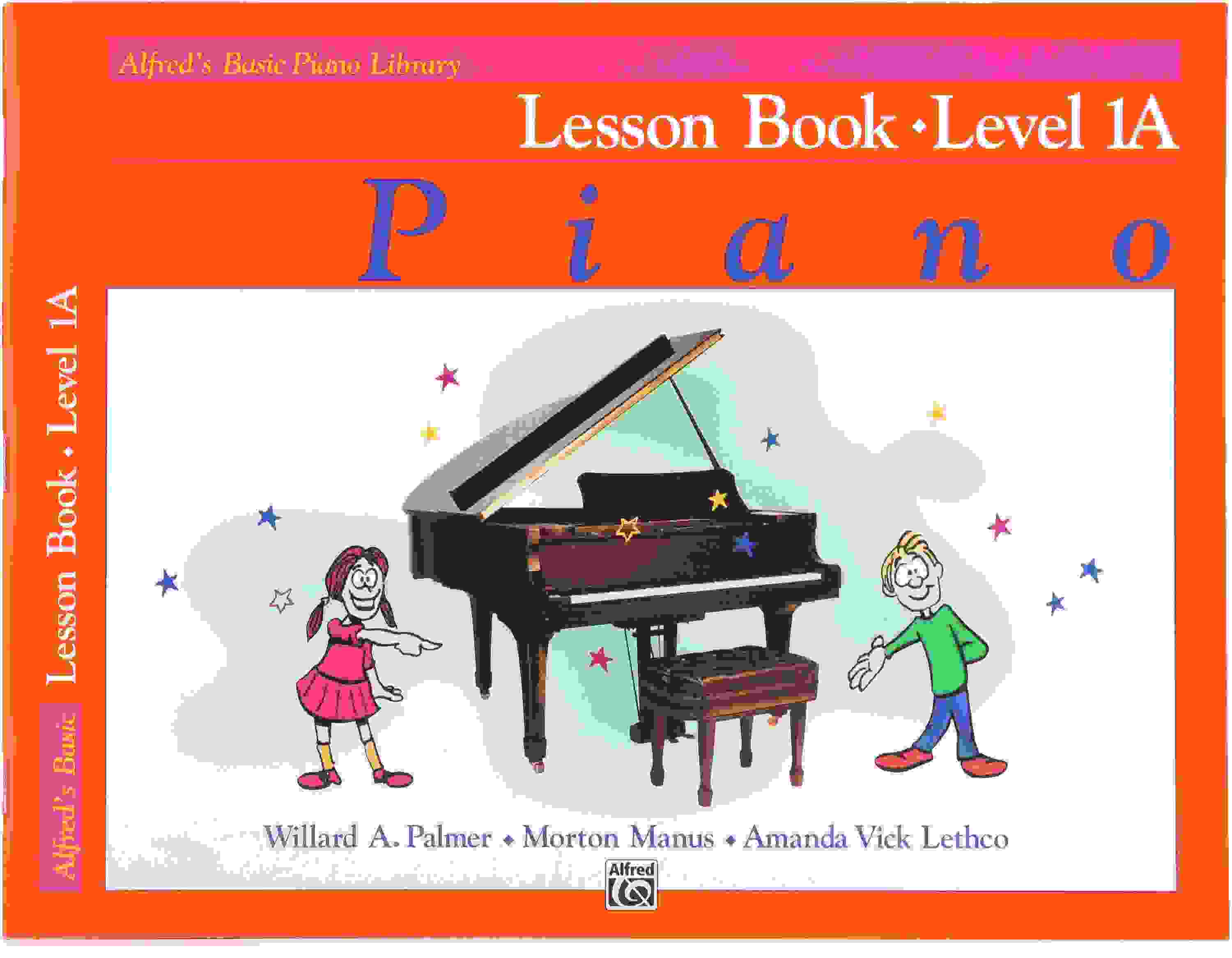 Alfred Basic Piano Library - Lesson Book 1A | Sweetwater