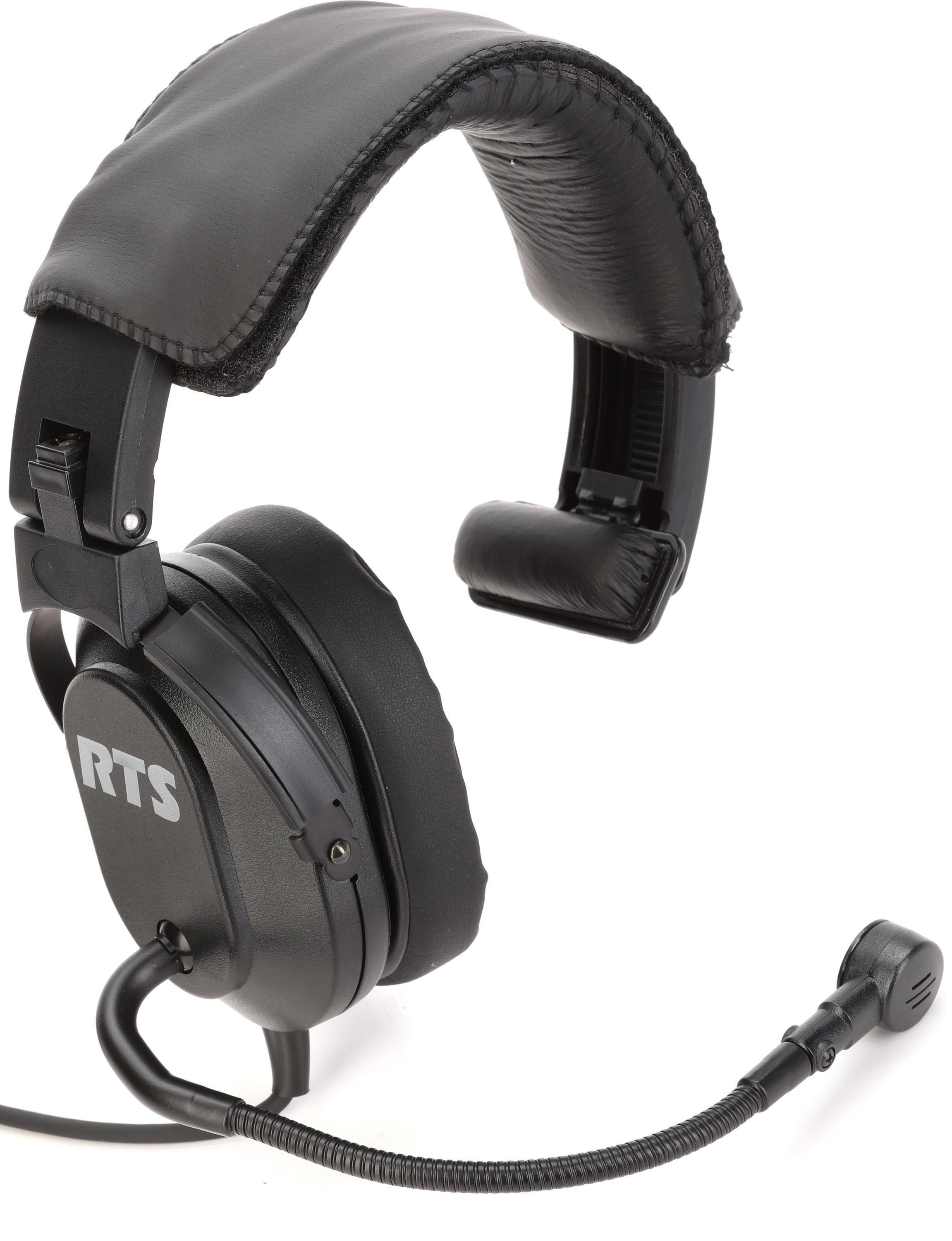 RTS HR-1 Single-ear Intercom Headset - A4F | Sweetwater