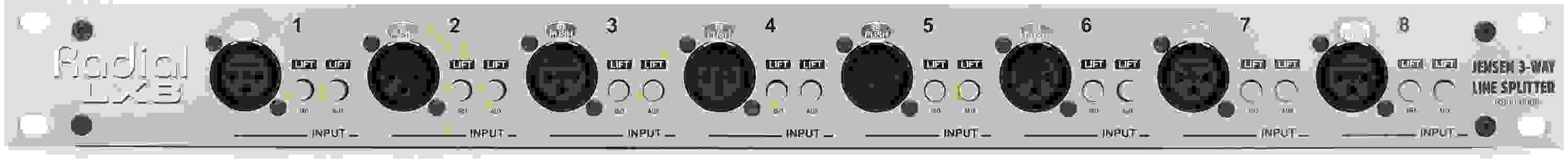 Radial LX8 8-channel Balanced Line Splitter with Isolation | Sweetwater