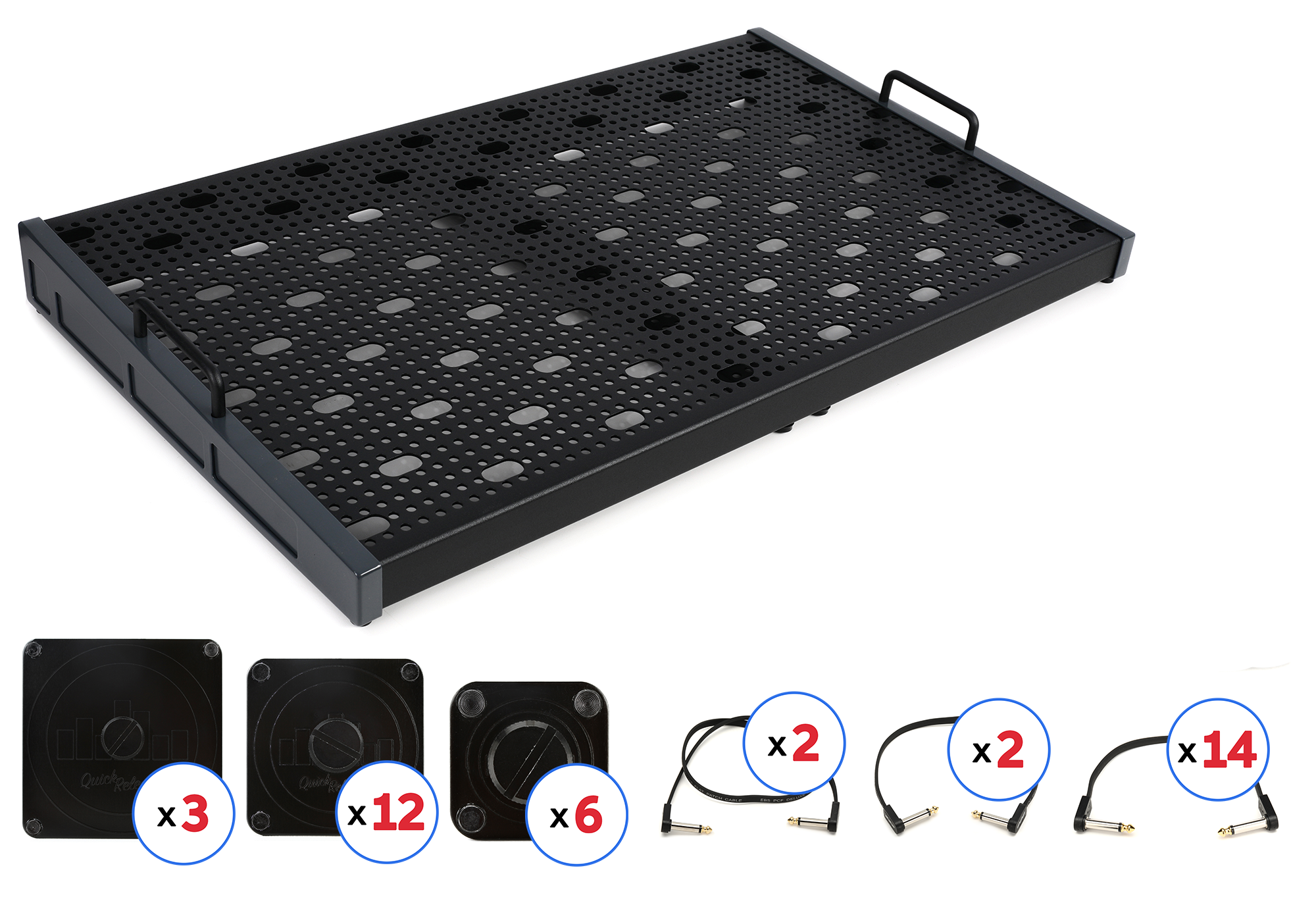 Temple Audio TRIO 28 Templeboard Essentials Bundle - Gunmetal | Sweetwater