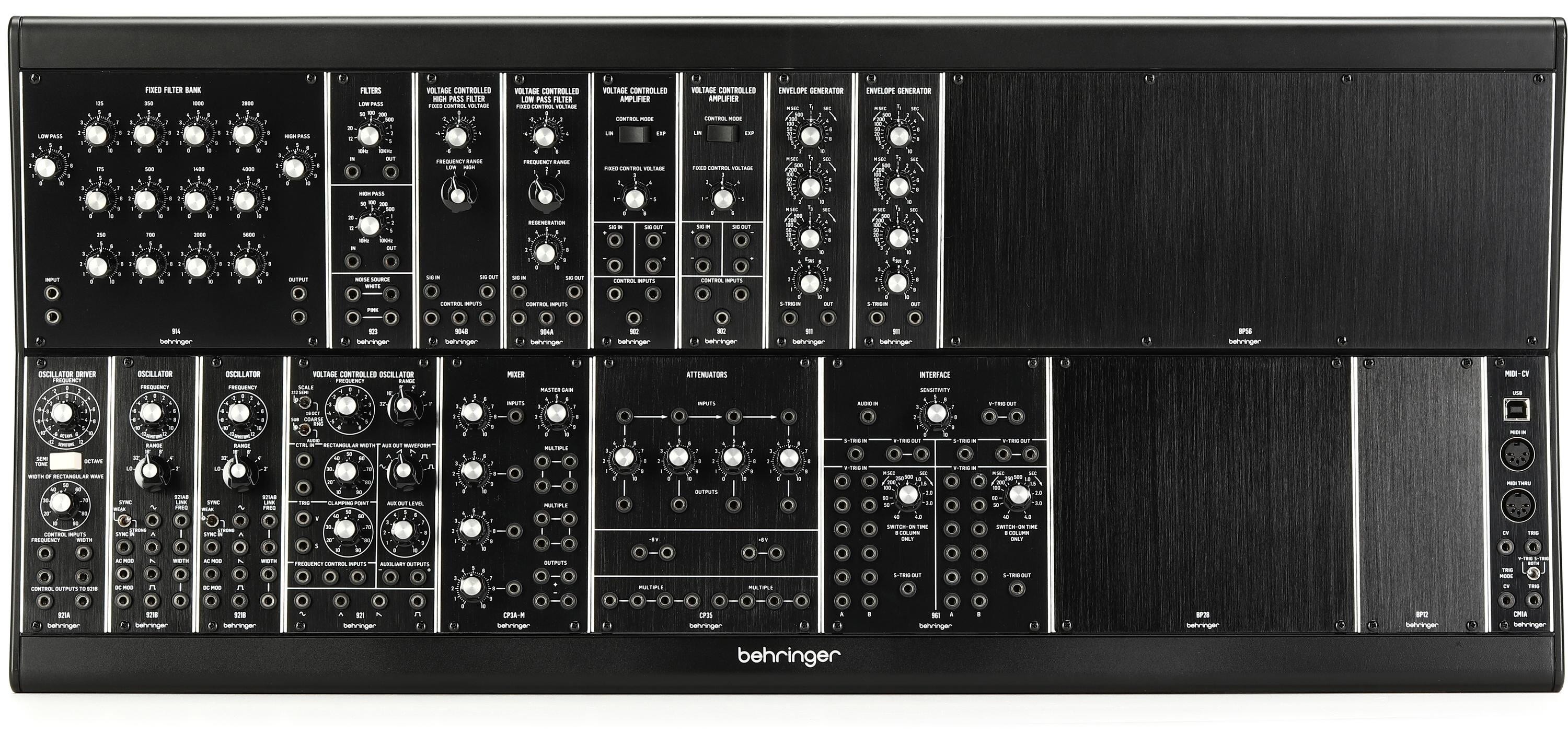 Behringer System 15 Complete Eurorack Modular Synthesizer | Sweetwater