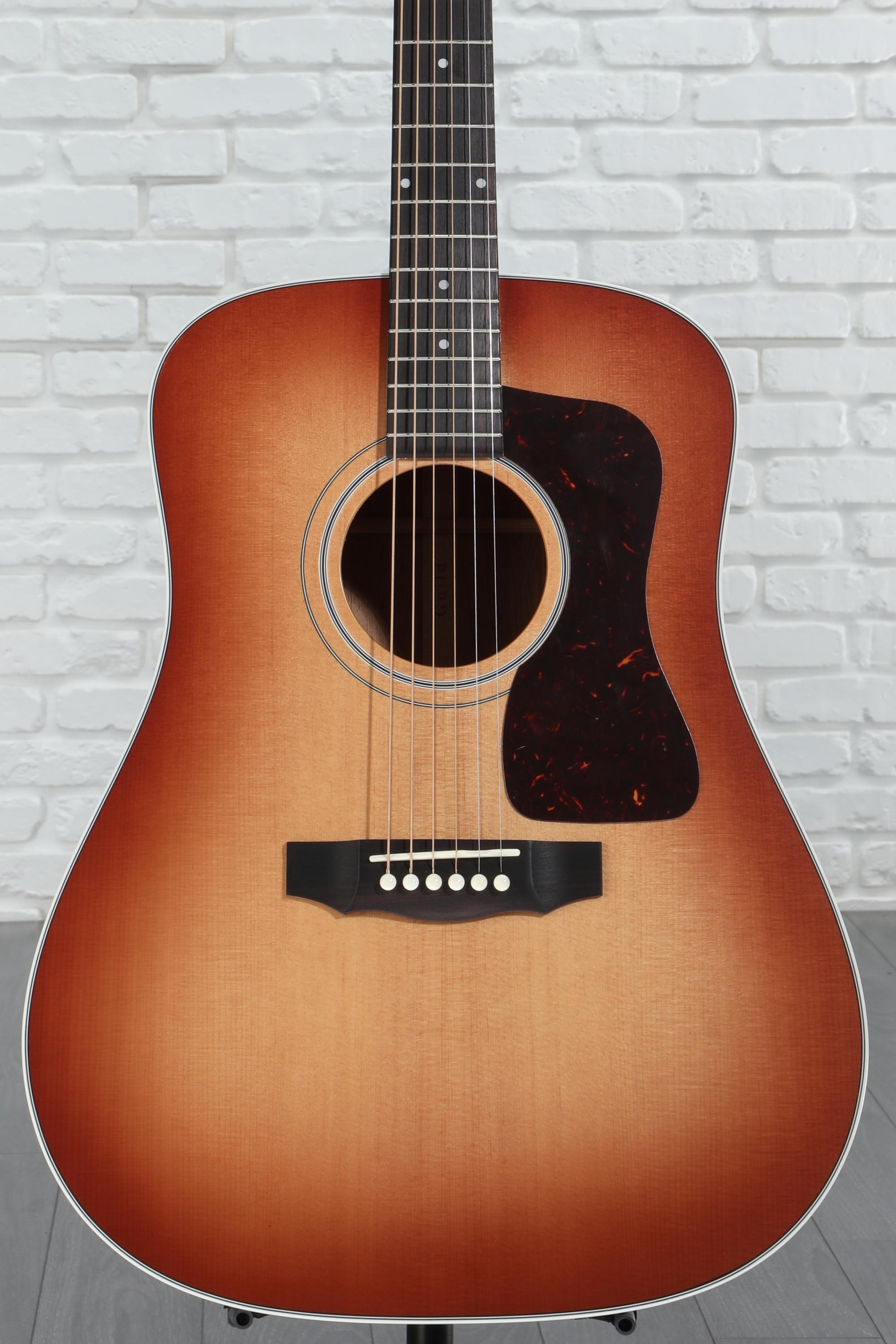 Guild D-40 Standard Dreadnought Acoustic Guitar - Pacific Sunset Burst ...