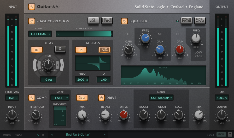 Solid State Logic Guitarstrip Modeling Plug-in | Sweetwater