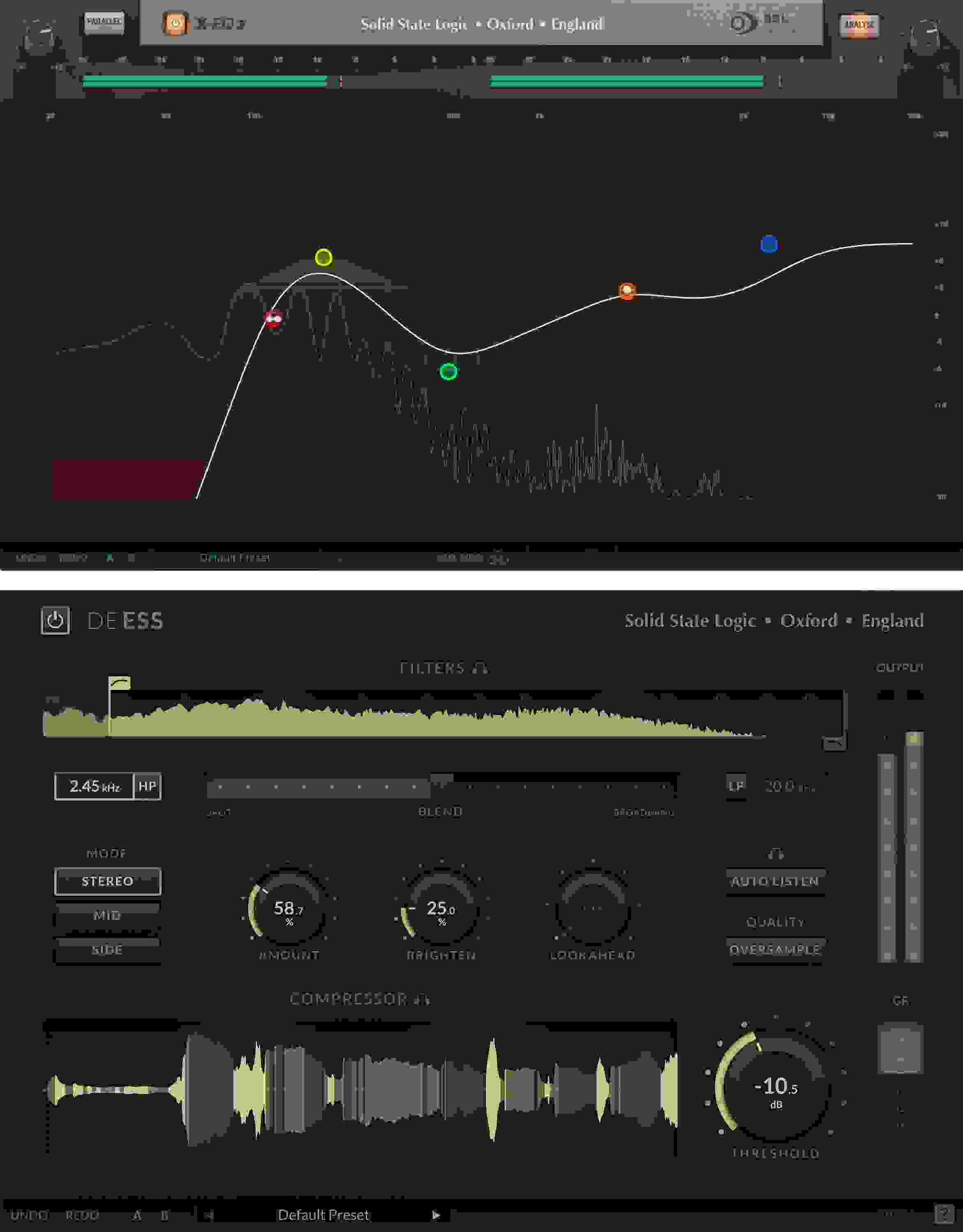 Solid State Logic DeEss and X-EQ 2 Plug-in Bundle | Sweetwater