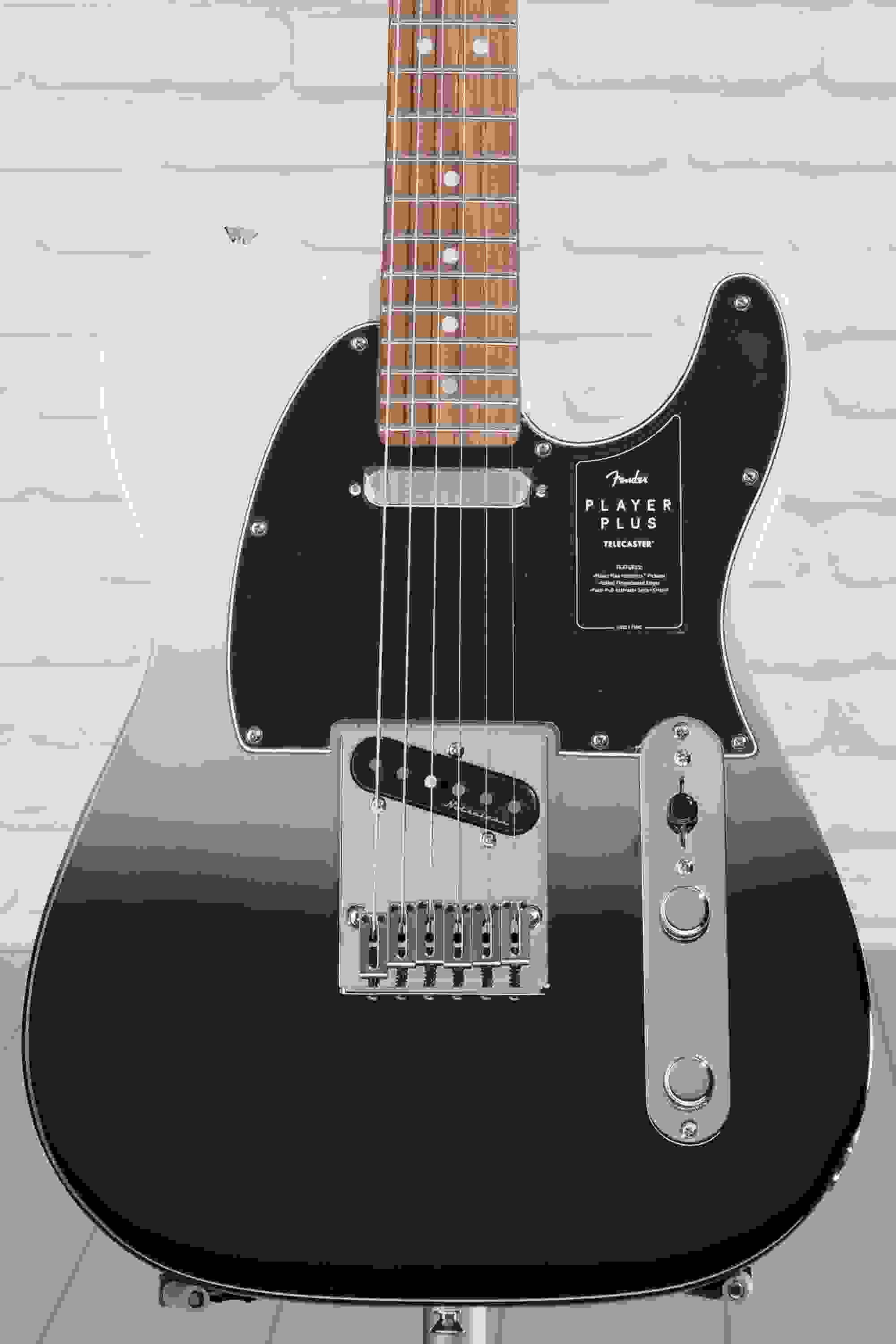 Fender Player Plus Telecaster - Silver Smoke with Pau Ferro Fingerboard ...