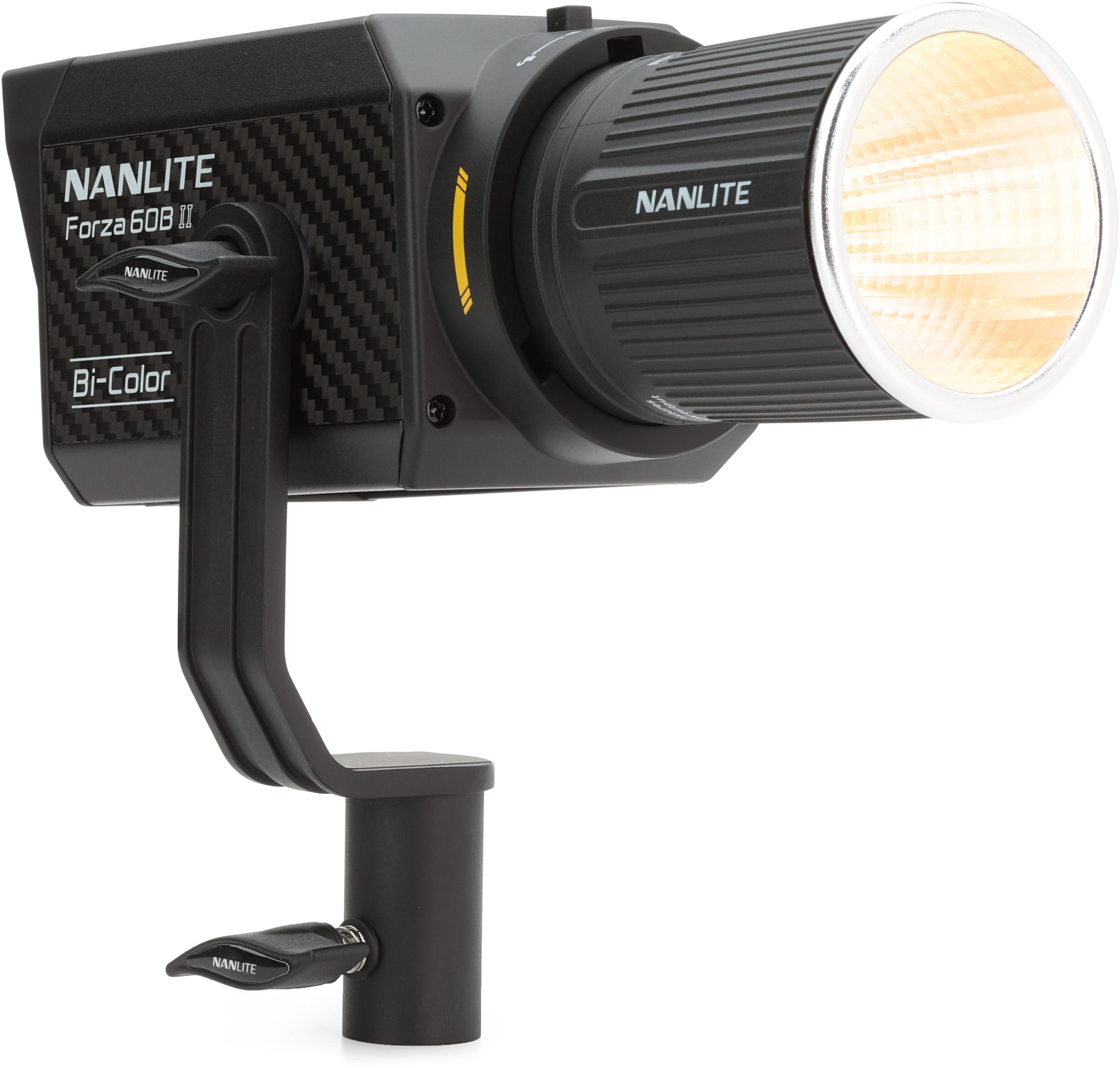 Nanlite Forza 60B II Bicolor LED Spotlight | Sweetwater