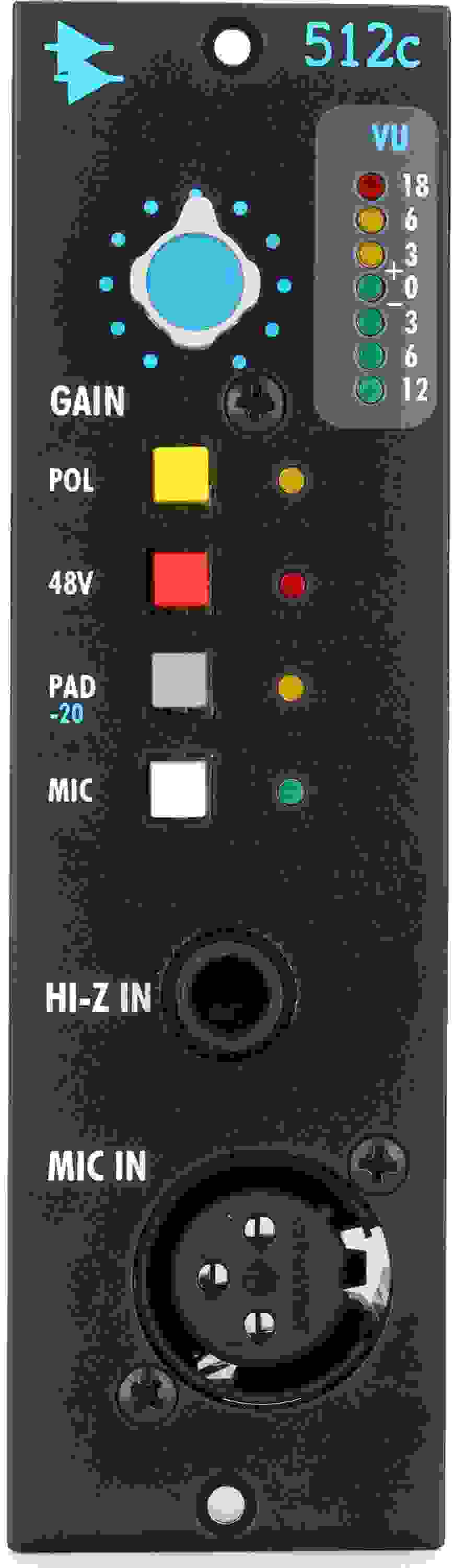 API 512c 500 Series Microphone Preamp | Sweetwater