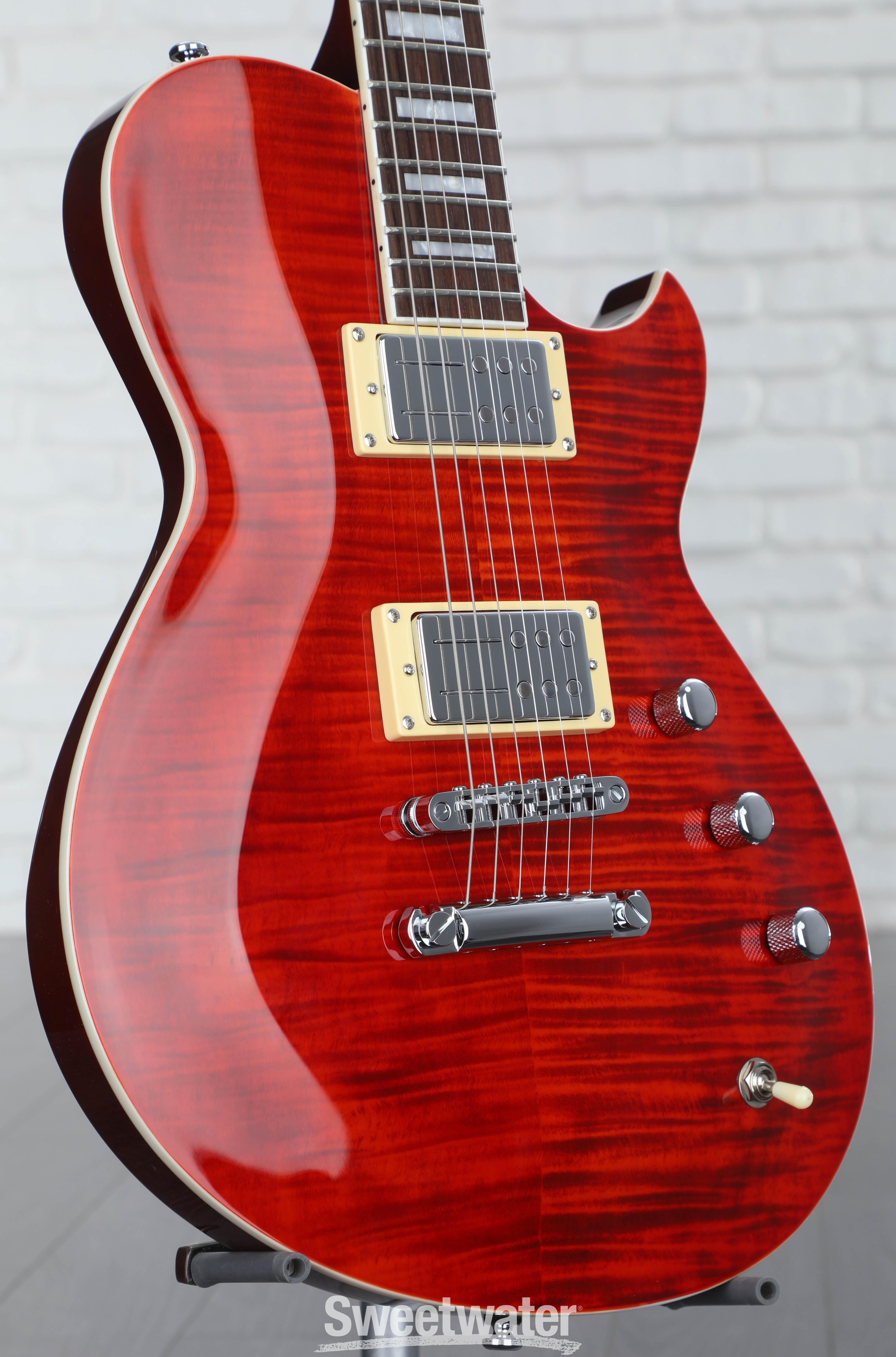 Reverend Roundhouse RA Electric Guitar - Wine Red | Sweetwater