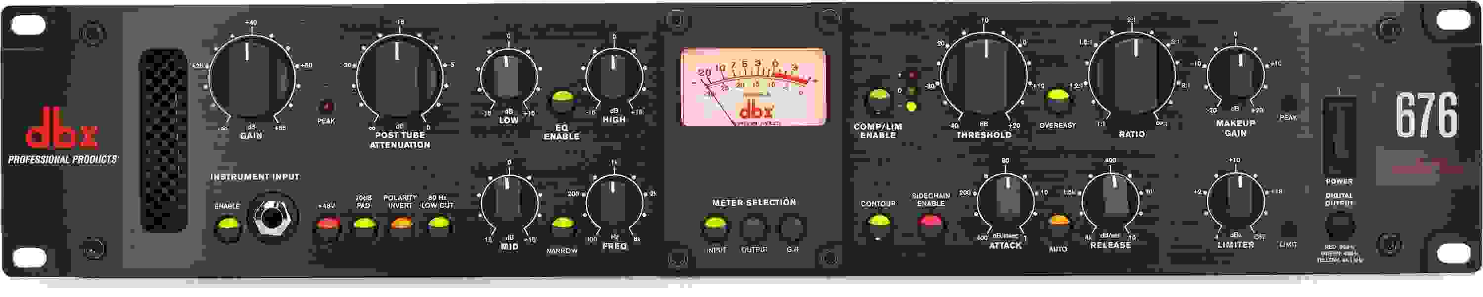 dbx 676 Tube Channel Strip | Sweetwater