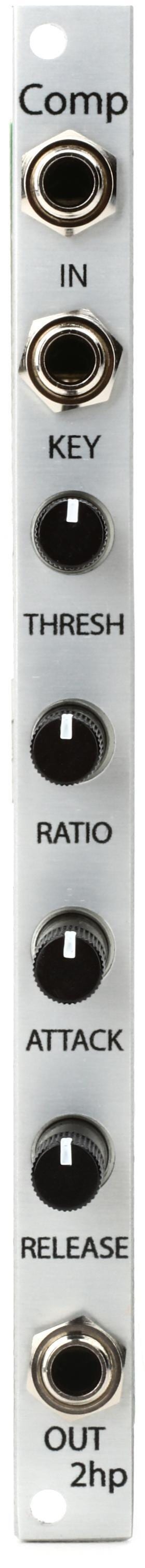 2HP Comp Eurorack Compressor Module with Sidechain Input - Silver ...