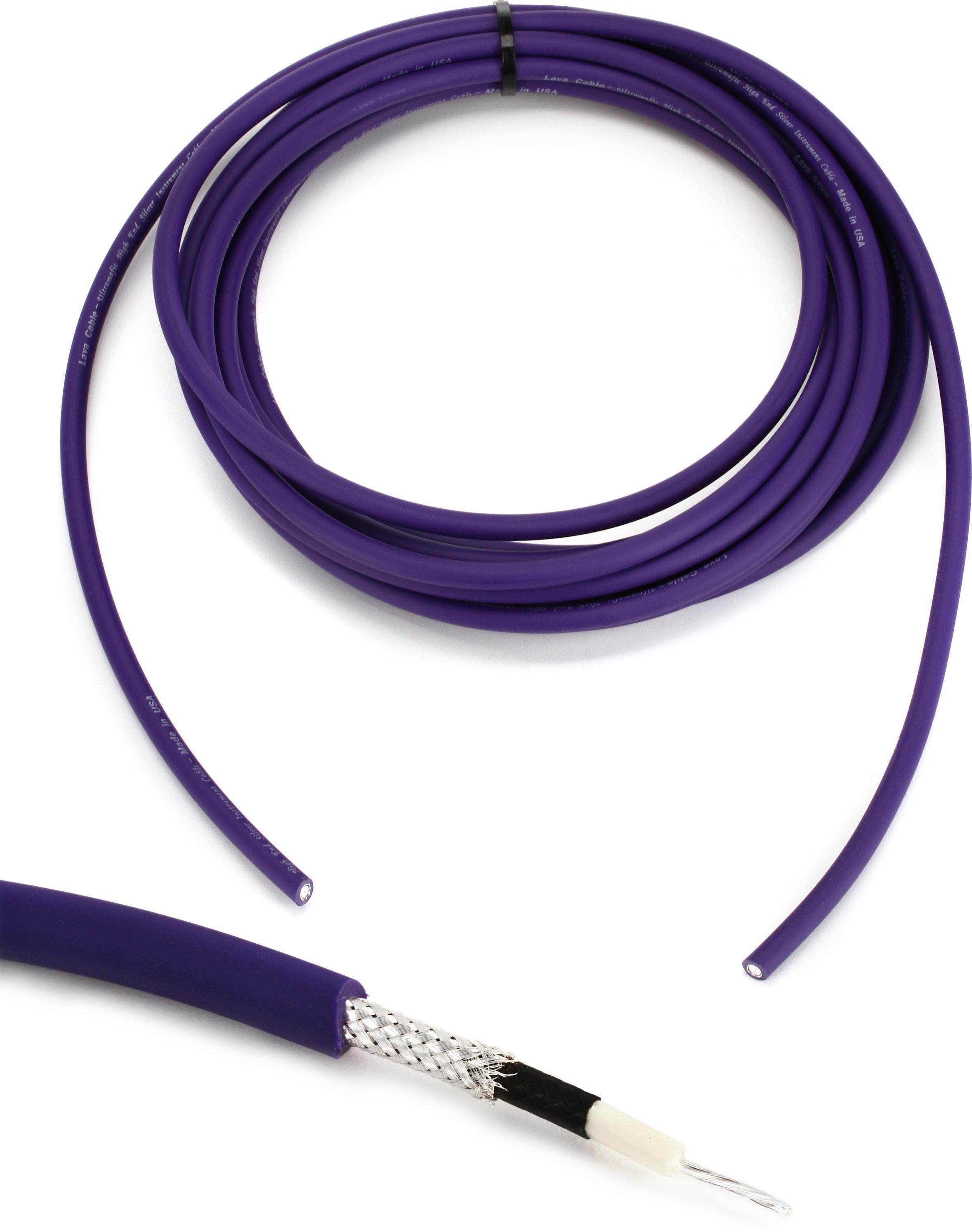 Lava Cable Instrument Wire - Ultramafic 25 Foot | Sweetwater