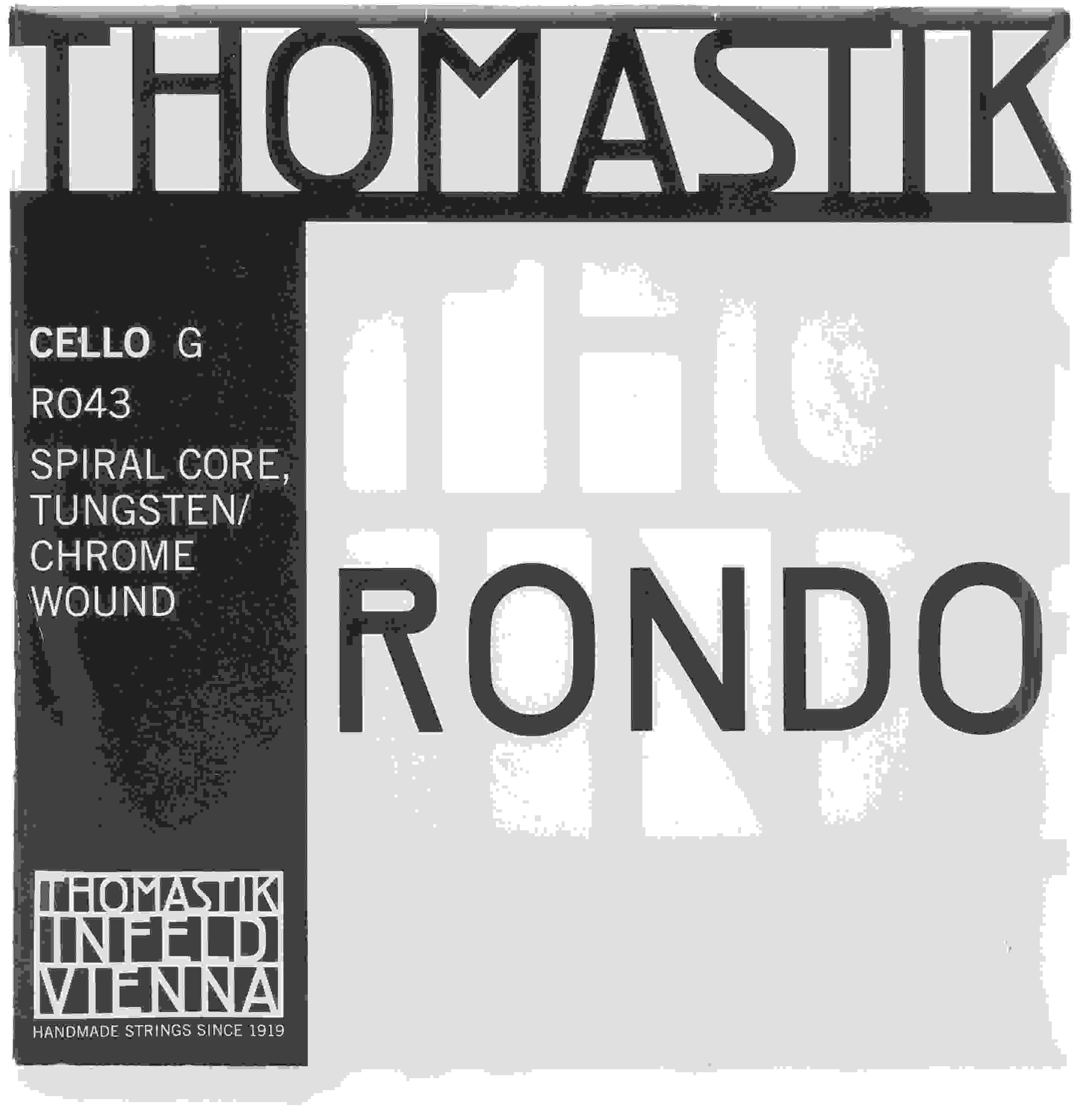 Thomastik-Infeld Rondo Cello G String - 4/4 Tungsten/Chrome Wound ...