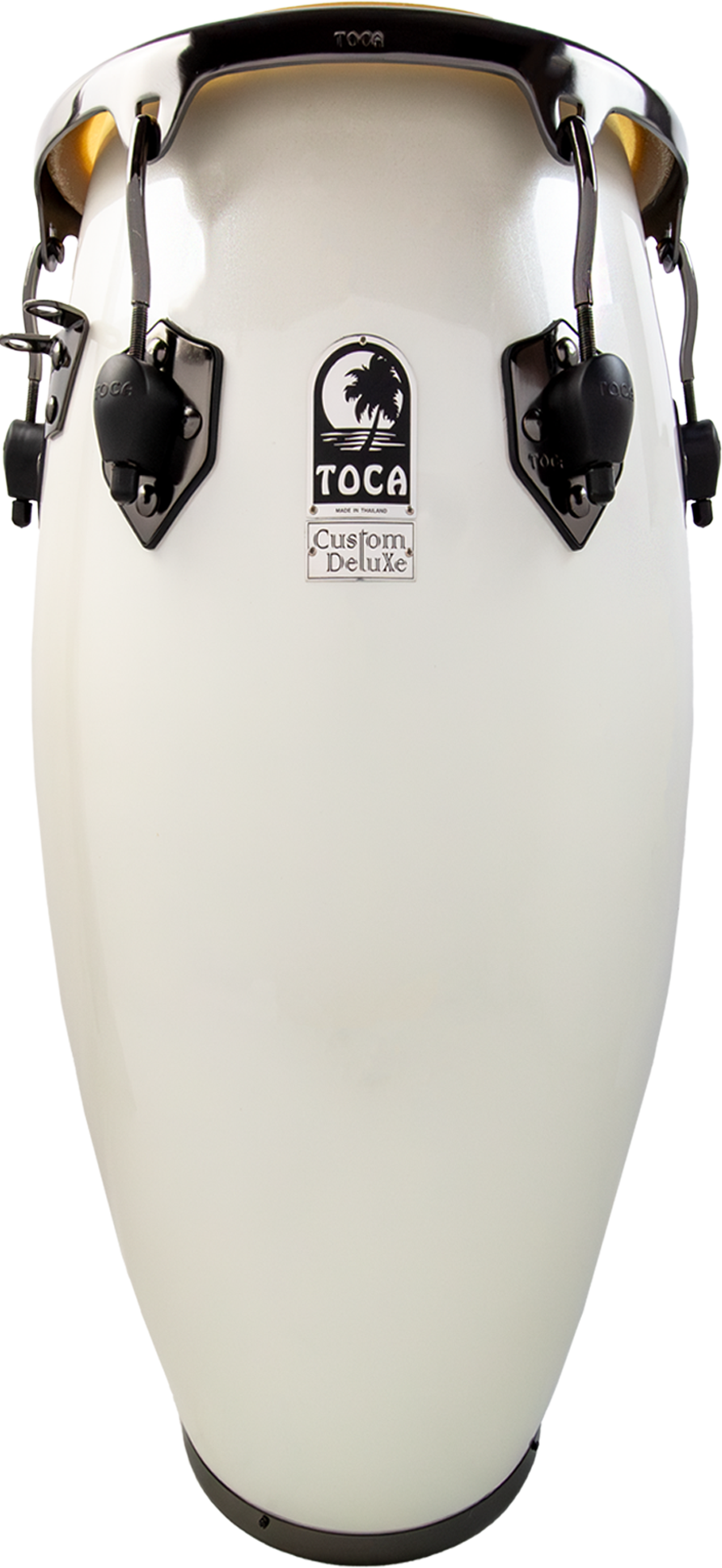 Toca Percussion Custom Deluxe Fiberglass Quinto - Margarita Blanca ...