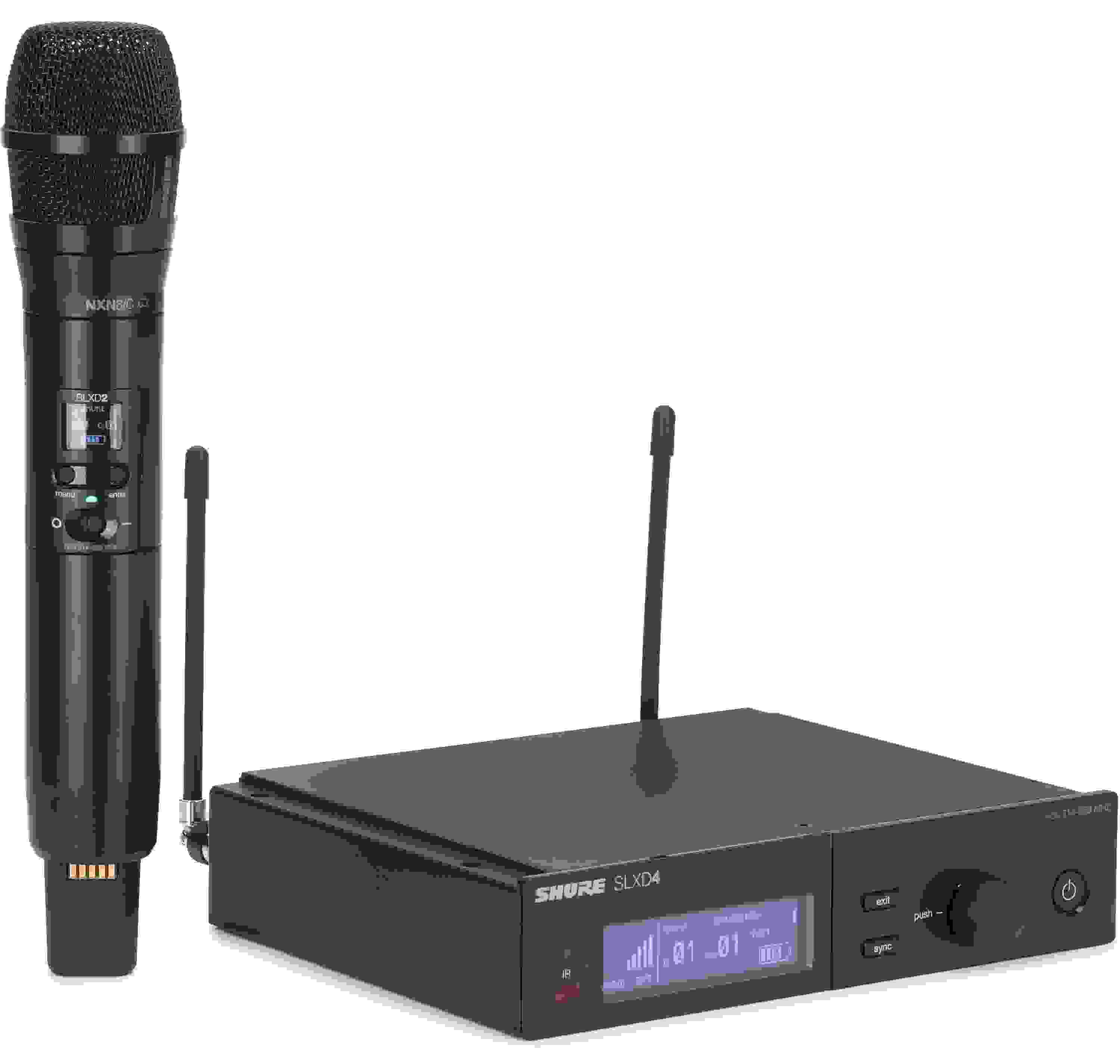 Shure SLX-D/Nexadyne Digital Wireless Microphone System | Sweetwater