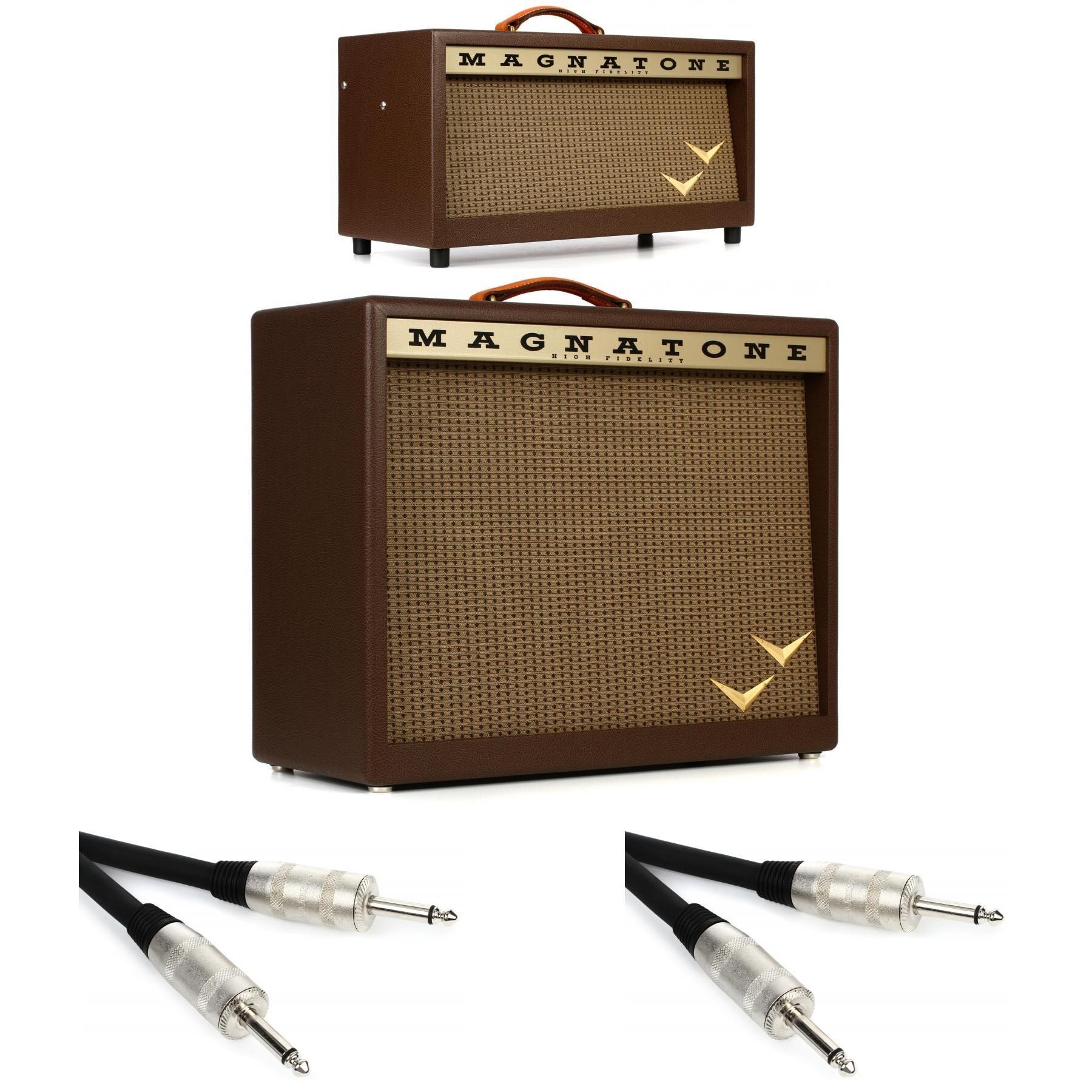 Magnatone Panoramic Stereo - 12+12-watt Tube Head with 2x10" Stereo ...