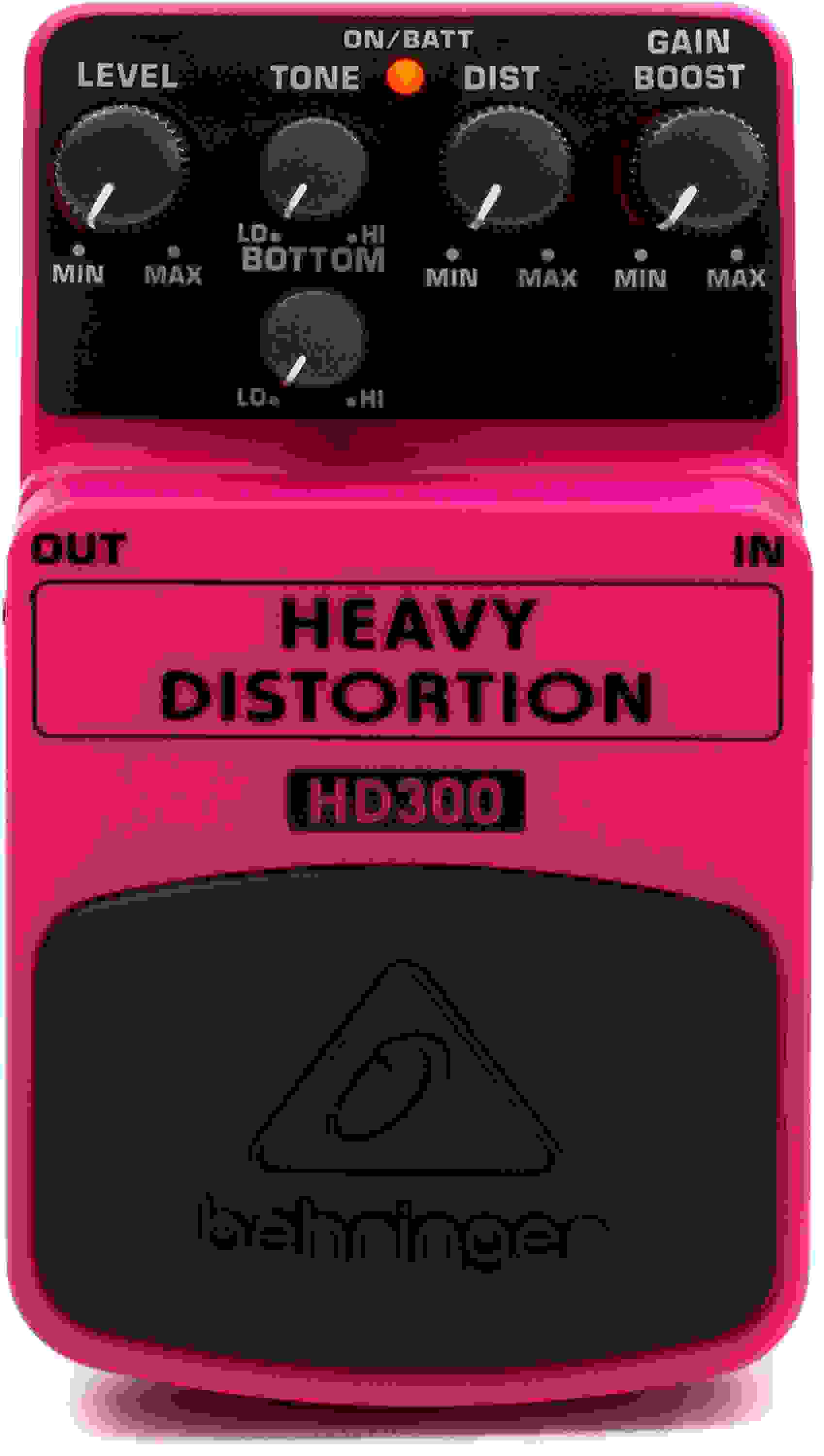 Behringer HD300 Heavy Distortion Pedal | Sweetwater