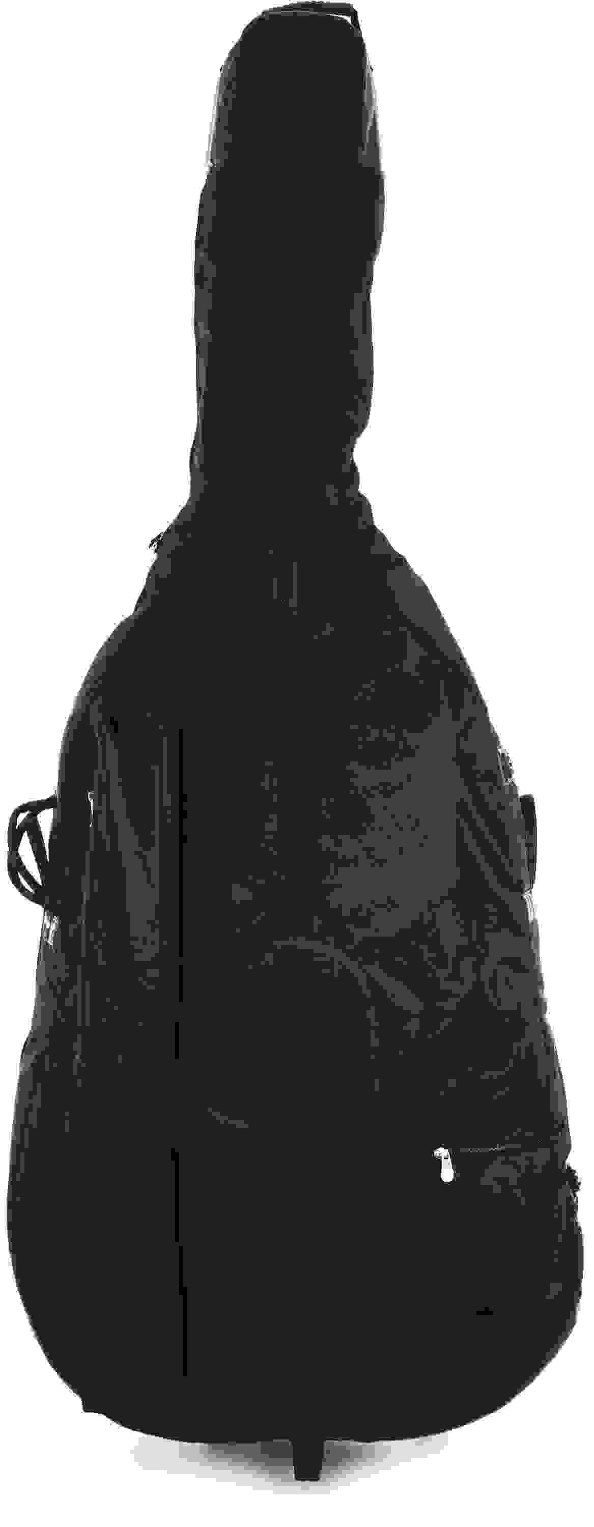 Howard Core CC487W Padded Double Bass Bag with Wheels - 3/4 Size ...