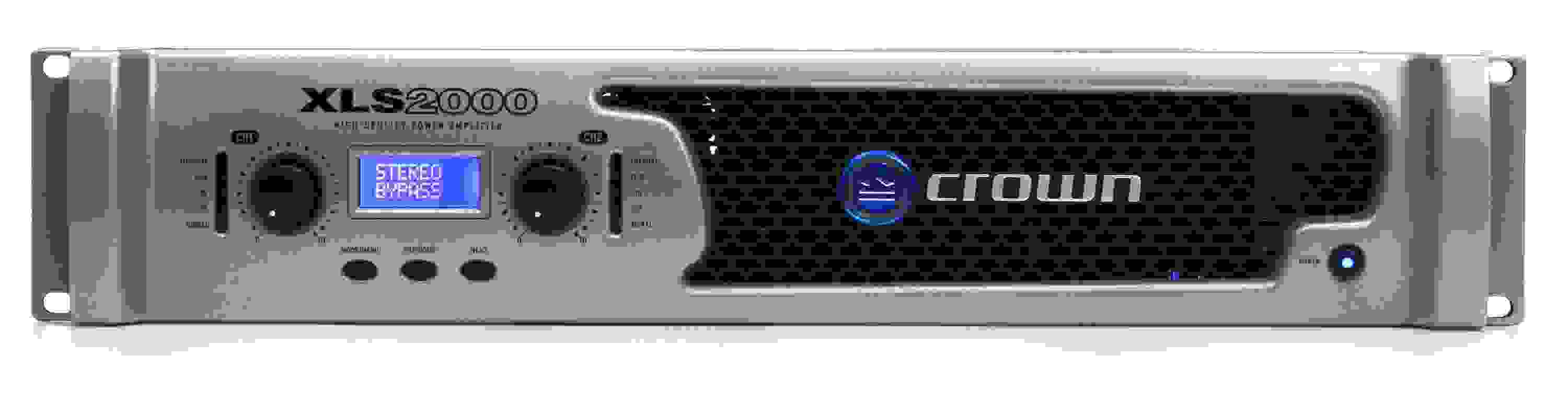 Crown XLS 2000 Reviews | Sweetwater