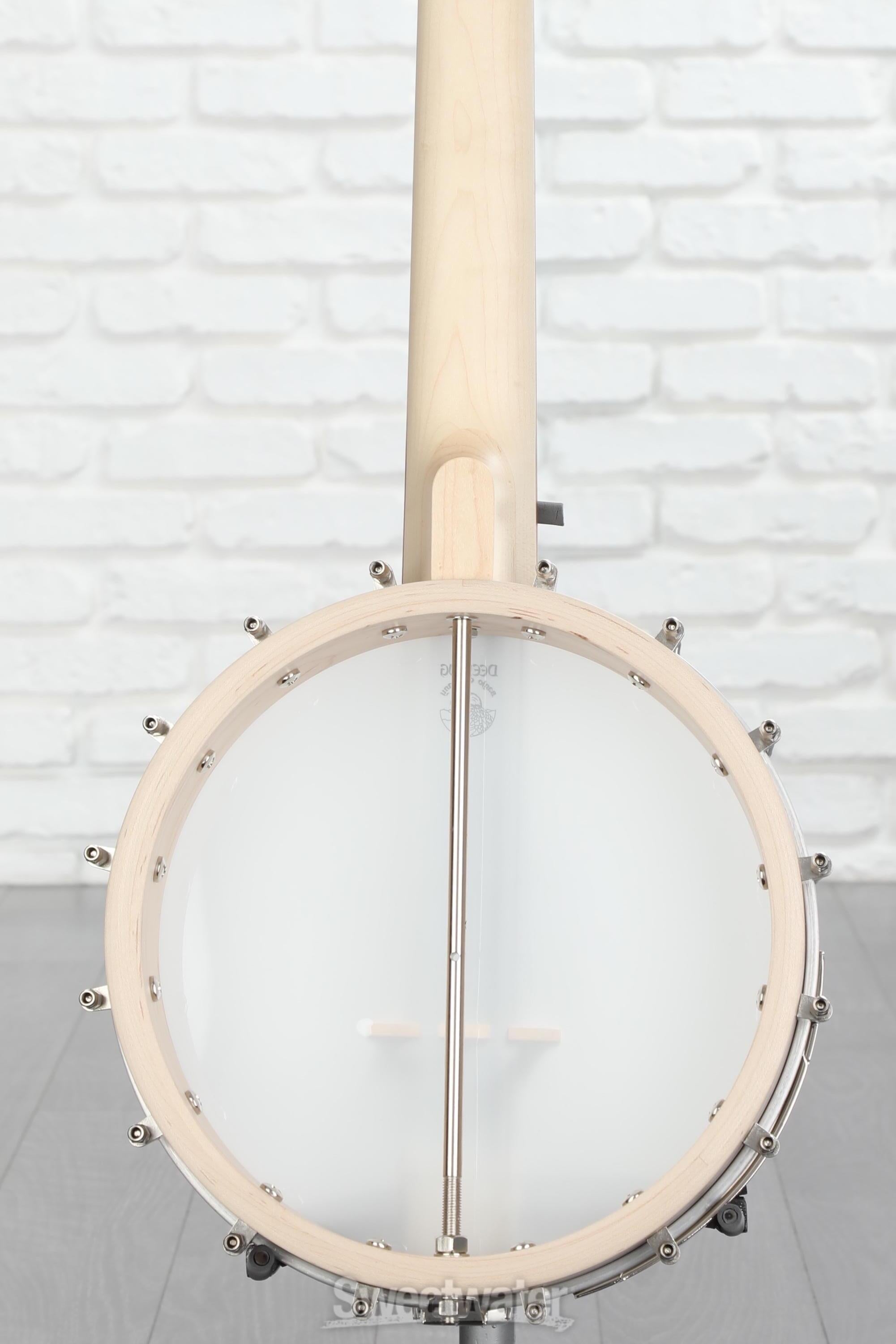 Deering Goodtime Six Open-back 6-string Banjo - Natural Maple | Sweetwater