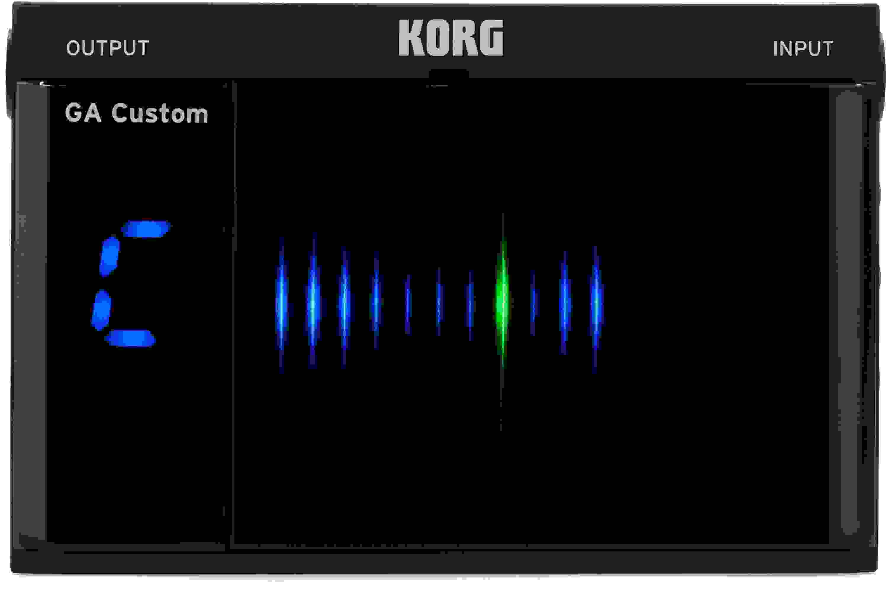 Korg GA Custom Guitar and Bass Tuner | Sweetwater