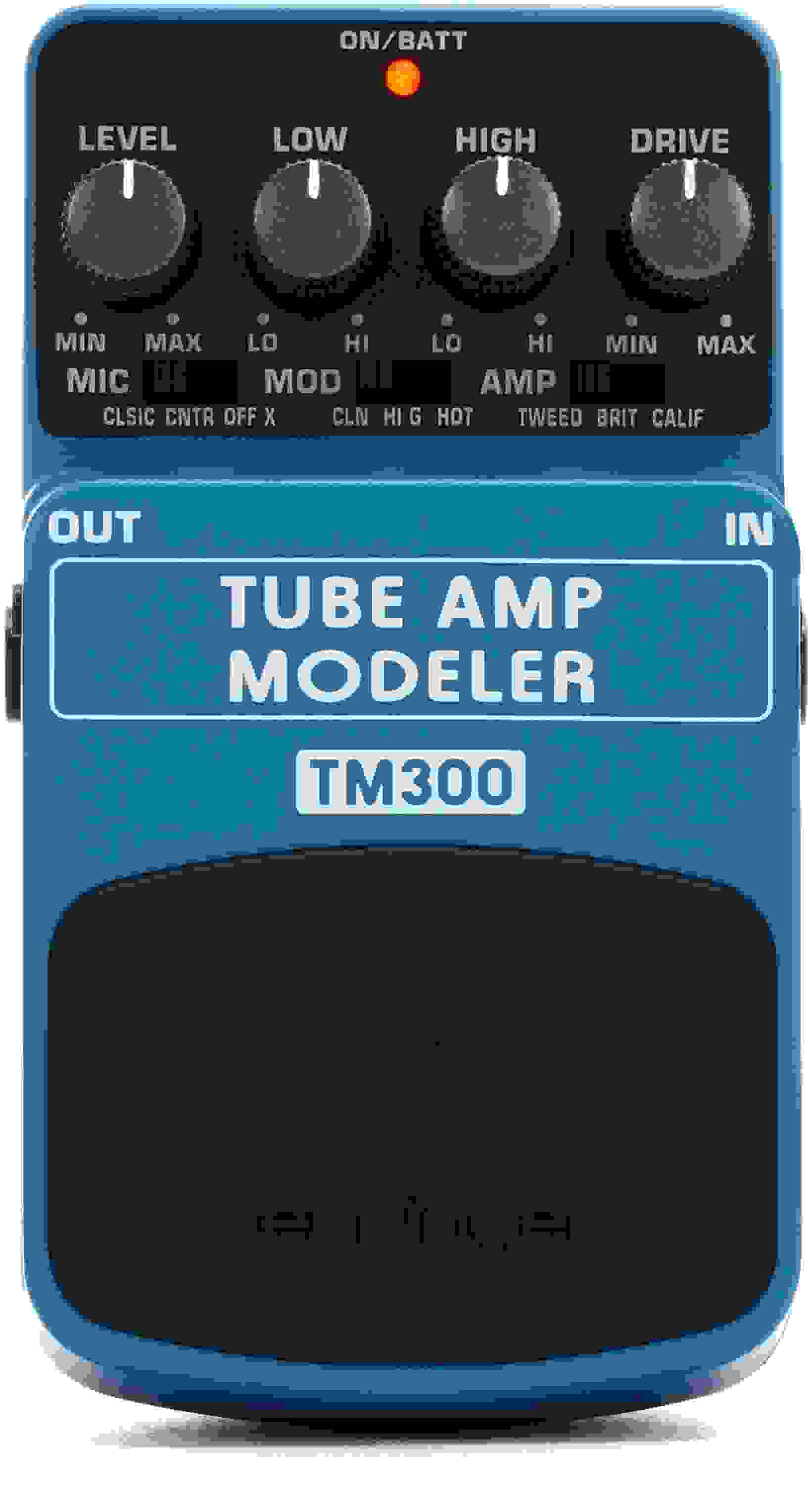 Behringer TM300 Tube Amp Modeler Pedal | Sweetwater