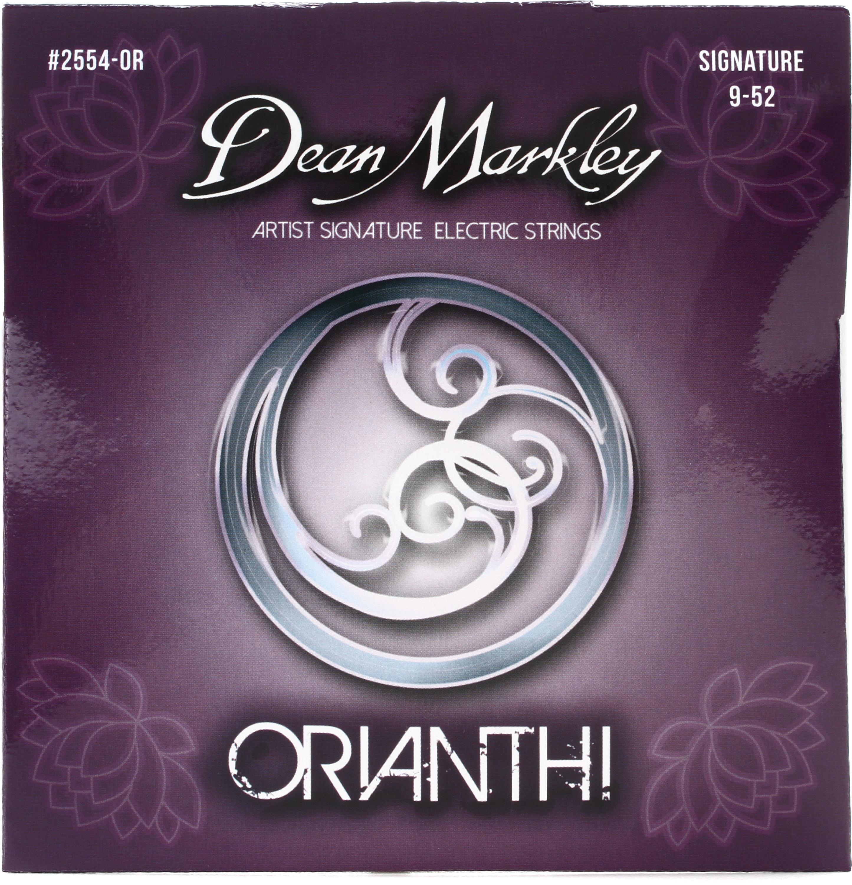 Dean Markley 2554-OR Orianthi Signature Electric Guitar Strings - .009 ...