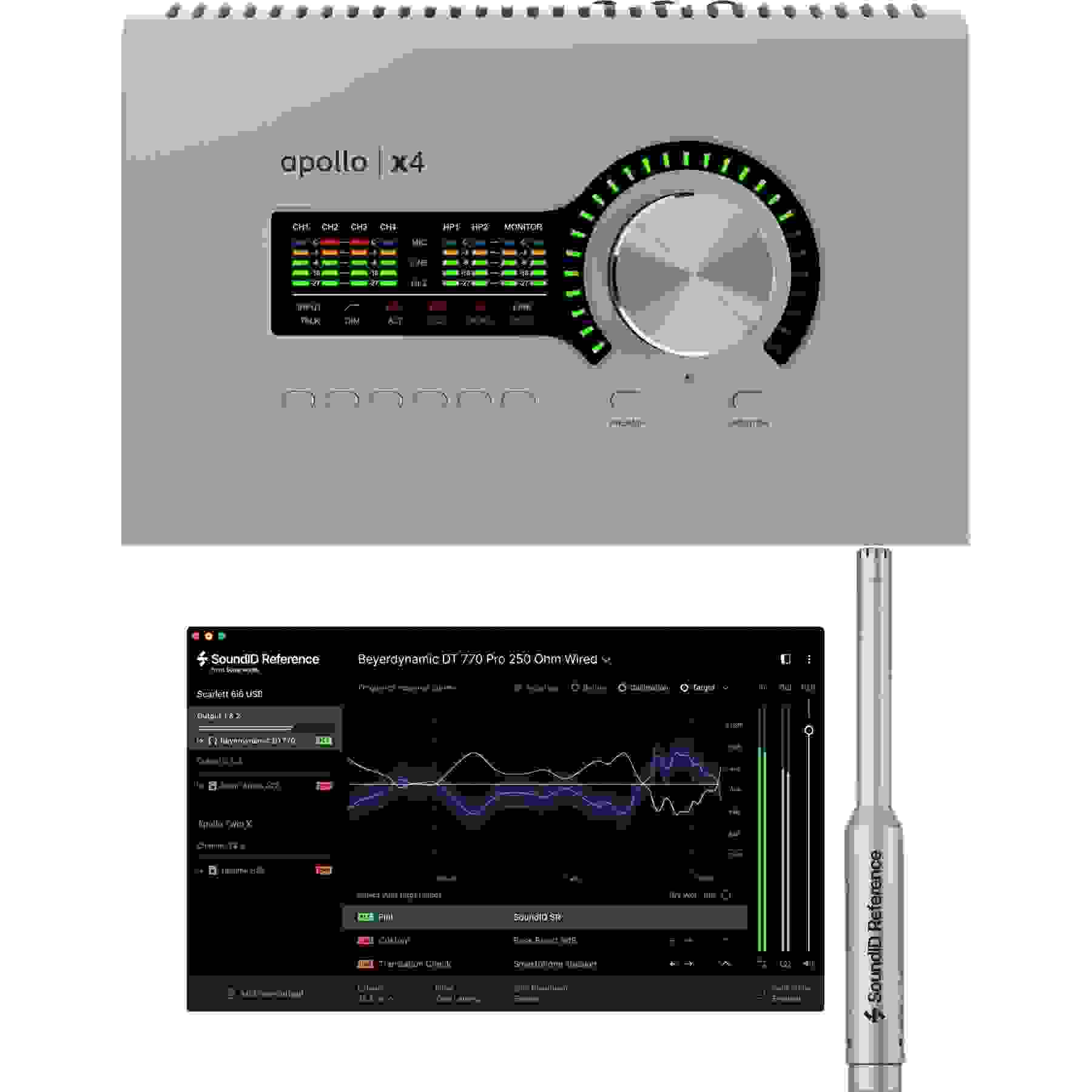 Universal Audio Apollo x4 G2 Essentials+ 12x18 Thunderbolt Audio ...